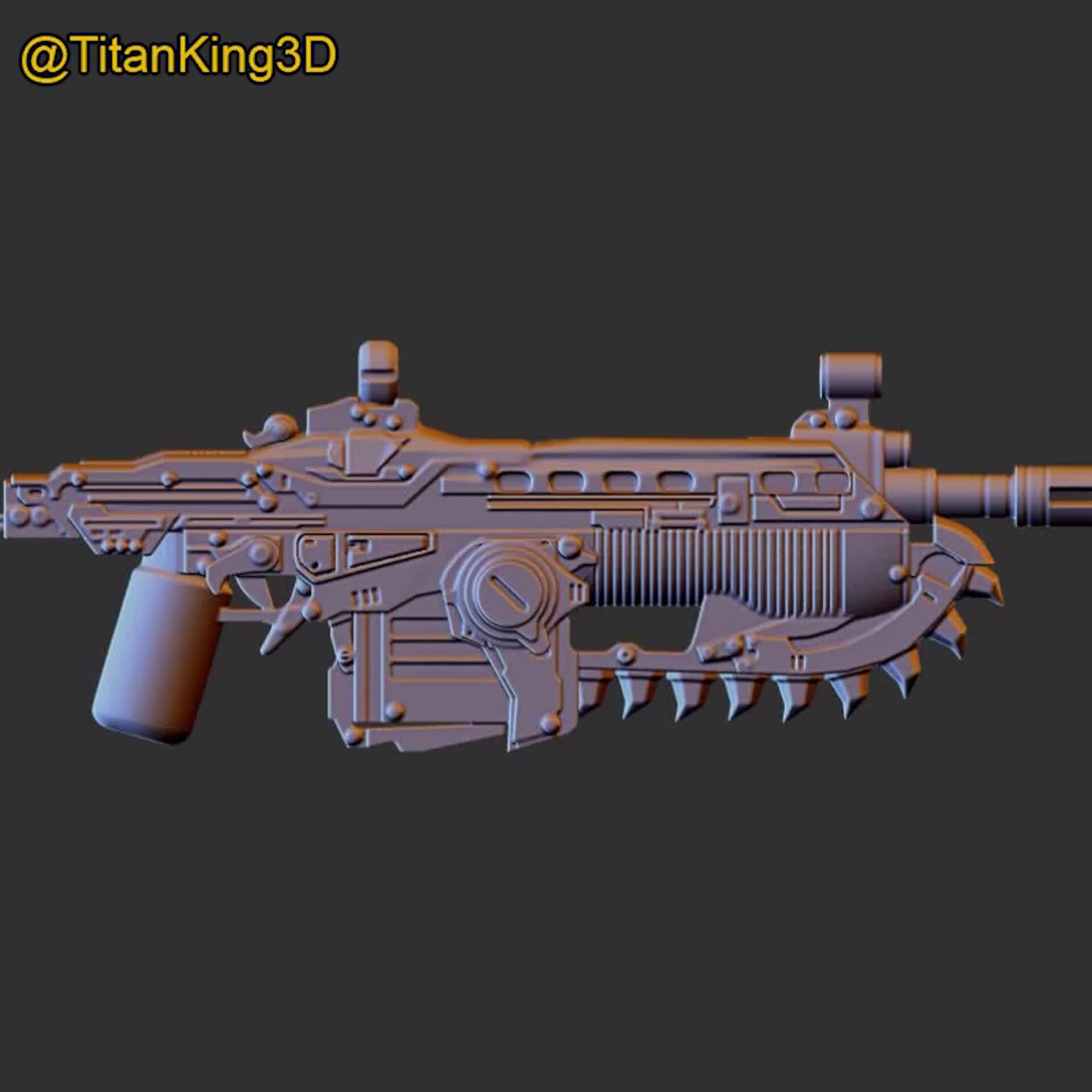 ArtStation - Lego gun