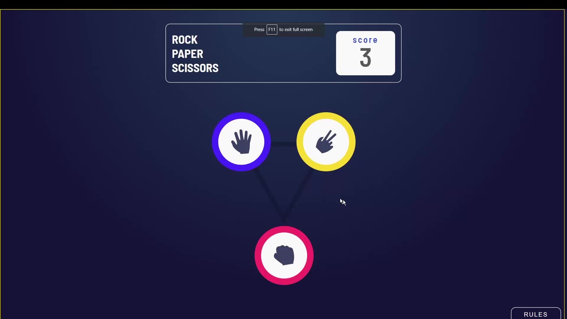 ArtStation - Rock paper scissors