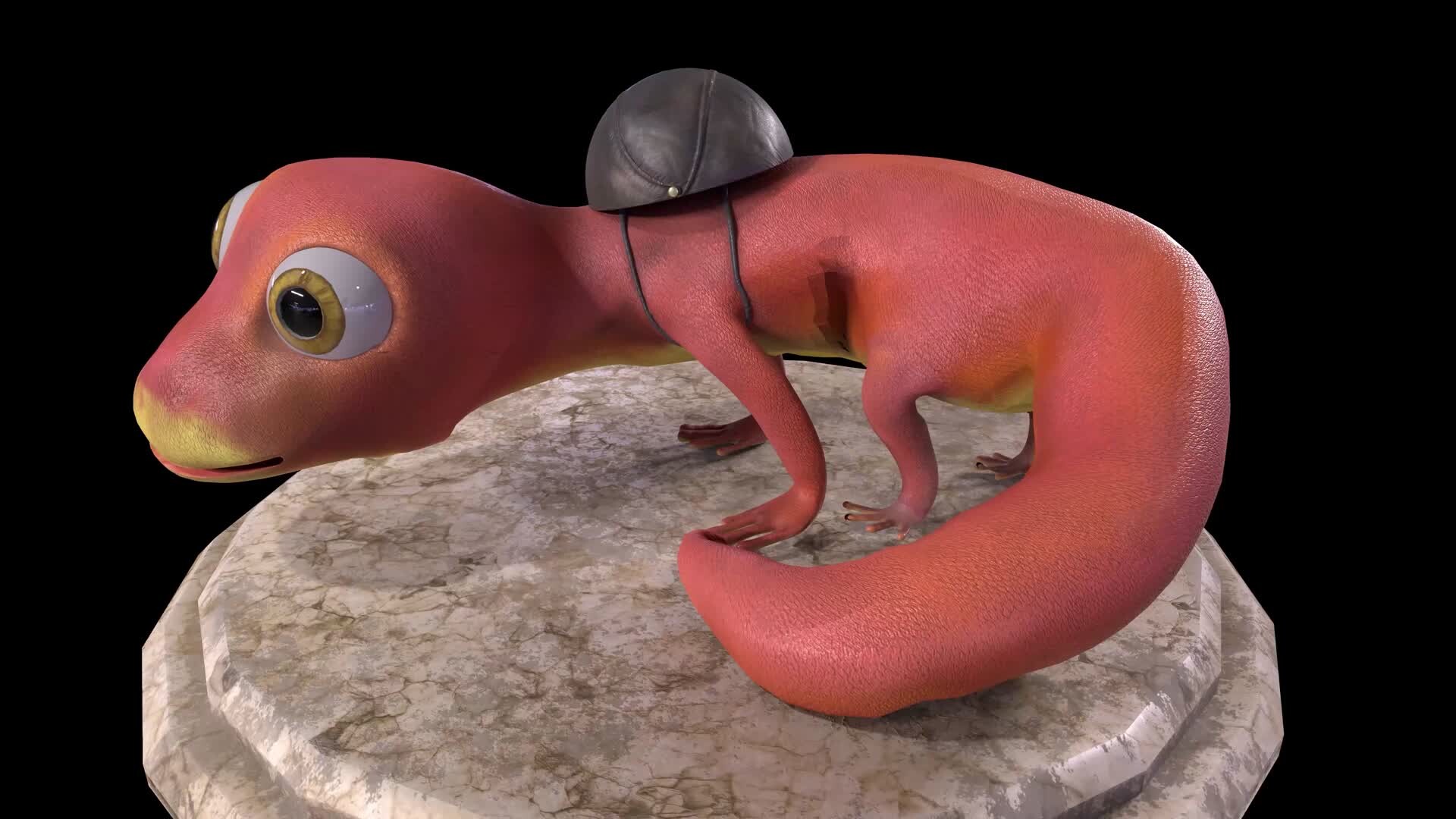 ArtStation - Stylized quadraped character "GEKO"