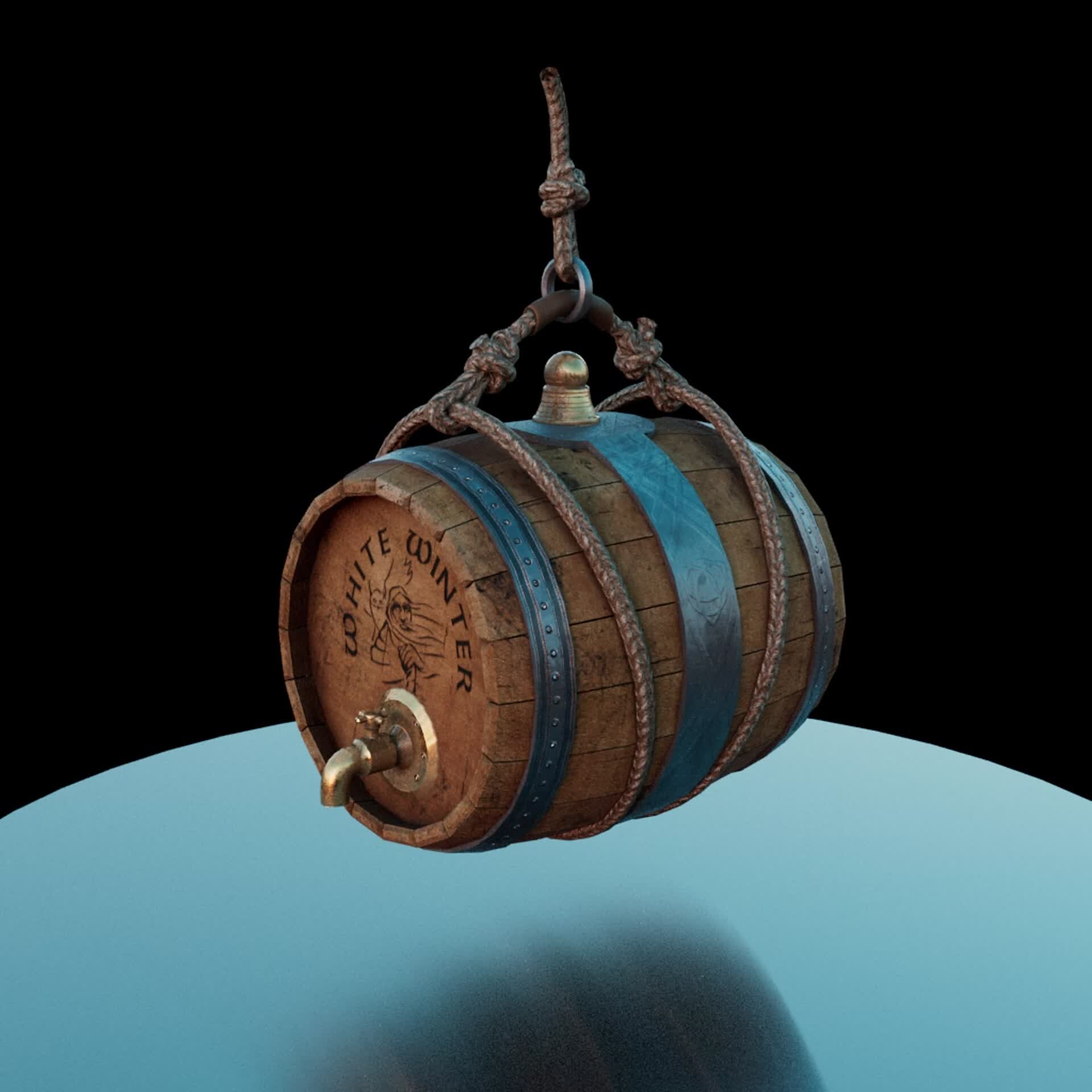 ArtStation - Hanging Keg