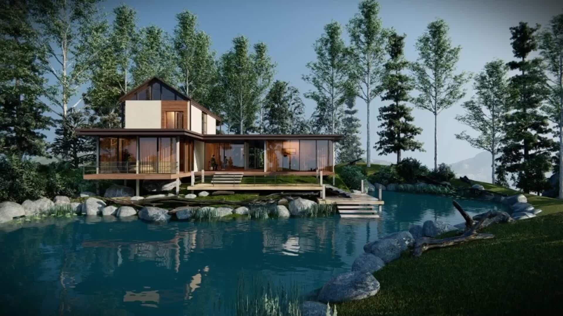 ArtStation - Cabin in the woods