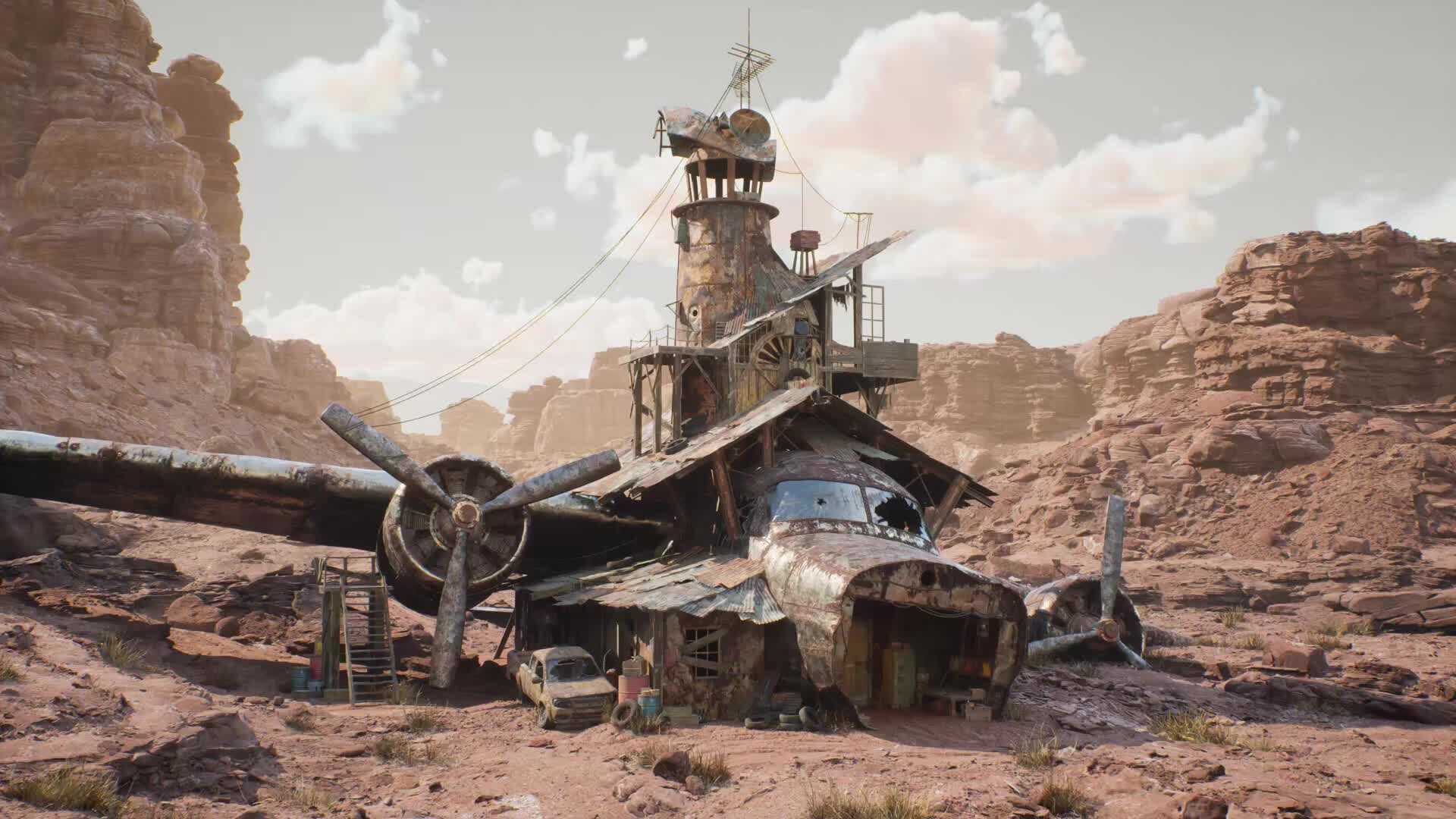 ArtStation - Crash Site - UE5 real time environment