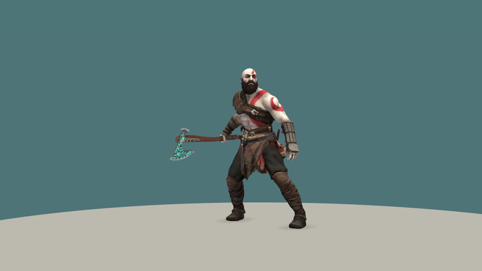 ArtStation - Kratos Attack Animation!