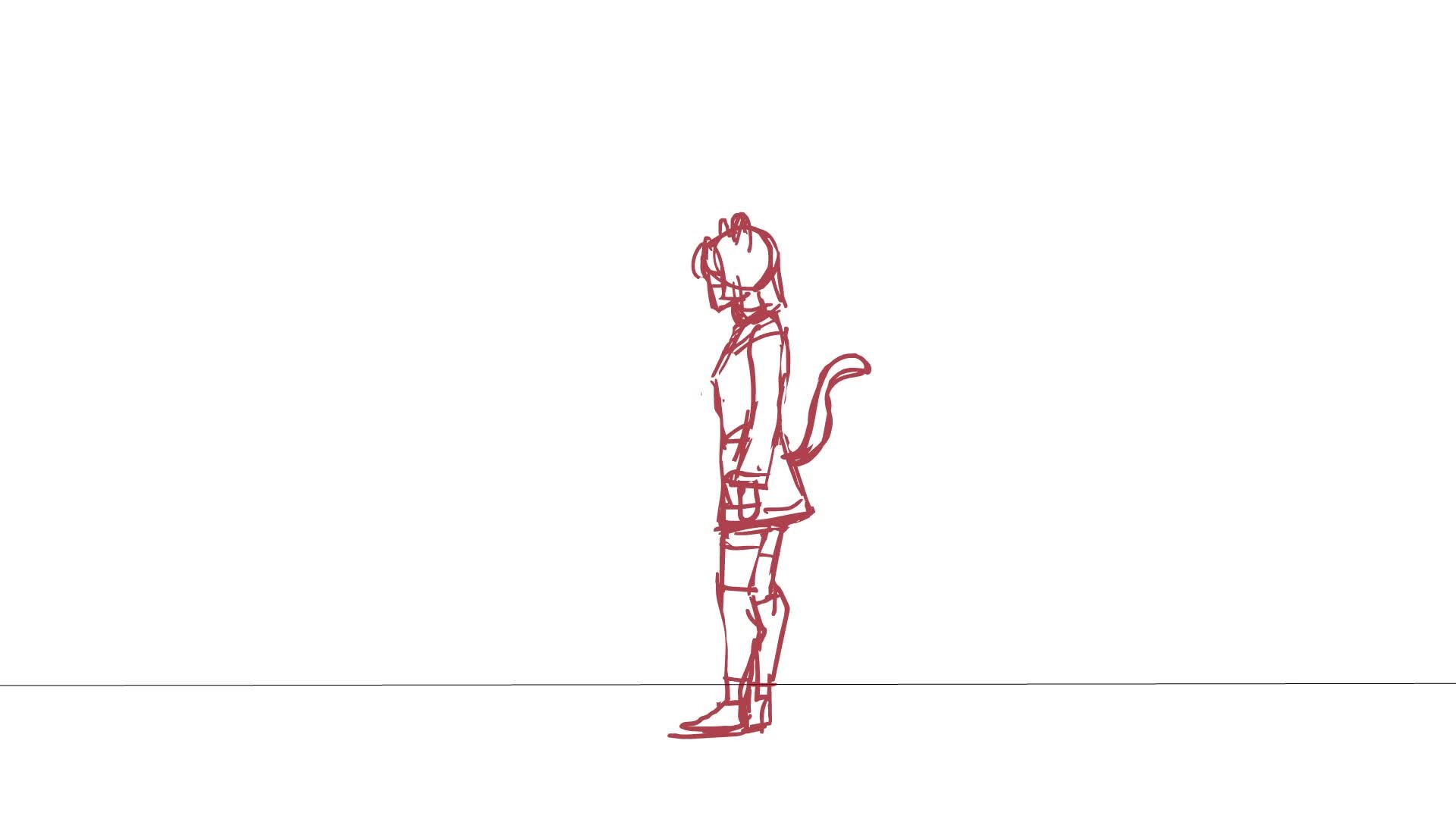 ArtStation - Lucky Character Rough and Key Poses - Animation