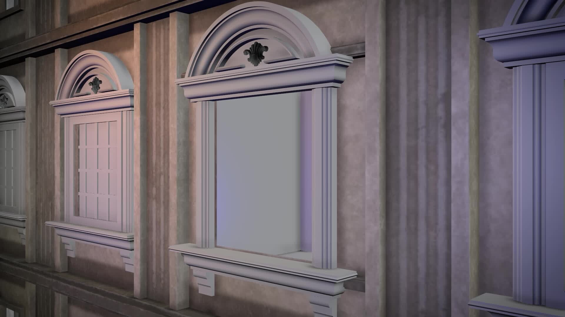 ArtStation - One princess morning at the window ! // 3D Animation - Maya