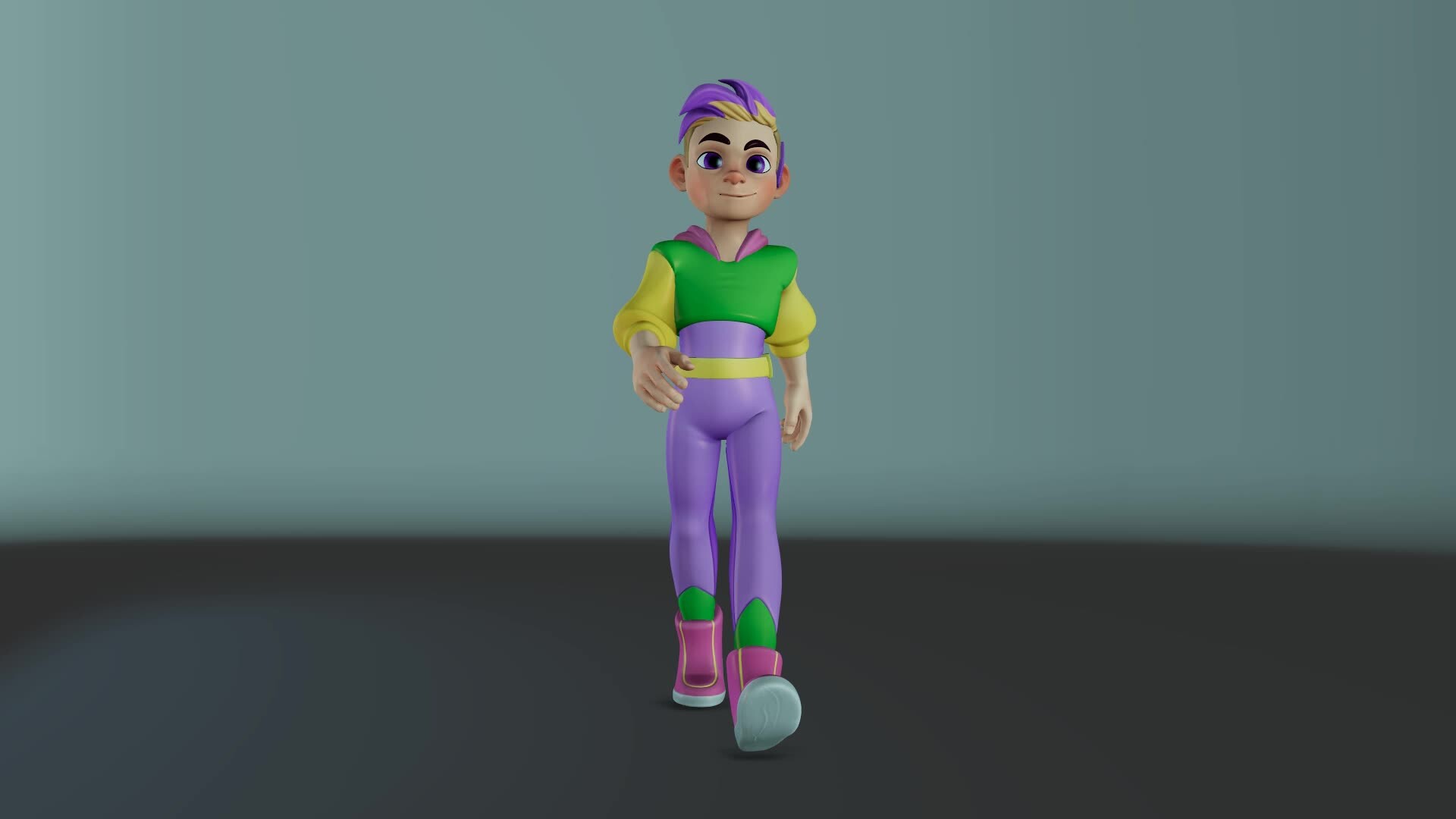 ArtStation - Walking Cycle // 3D Animation - Maya