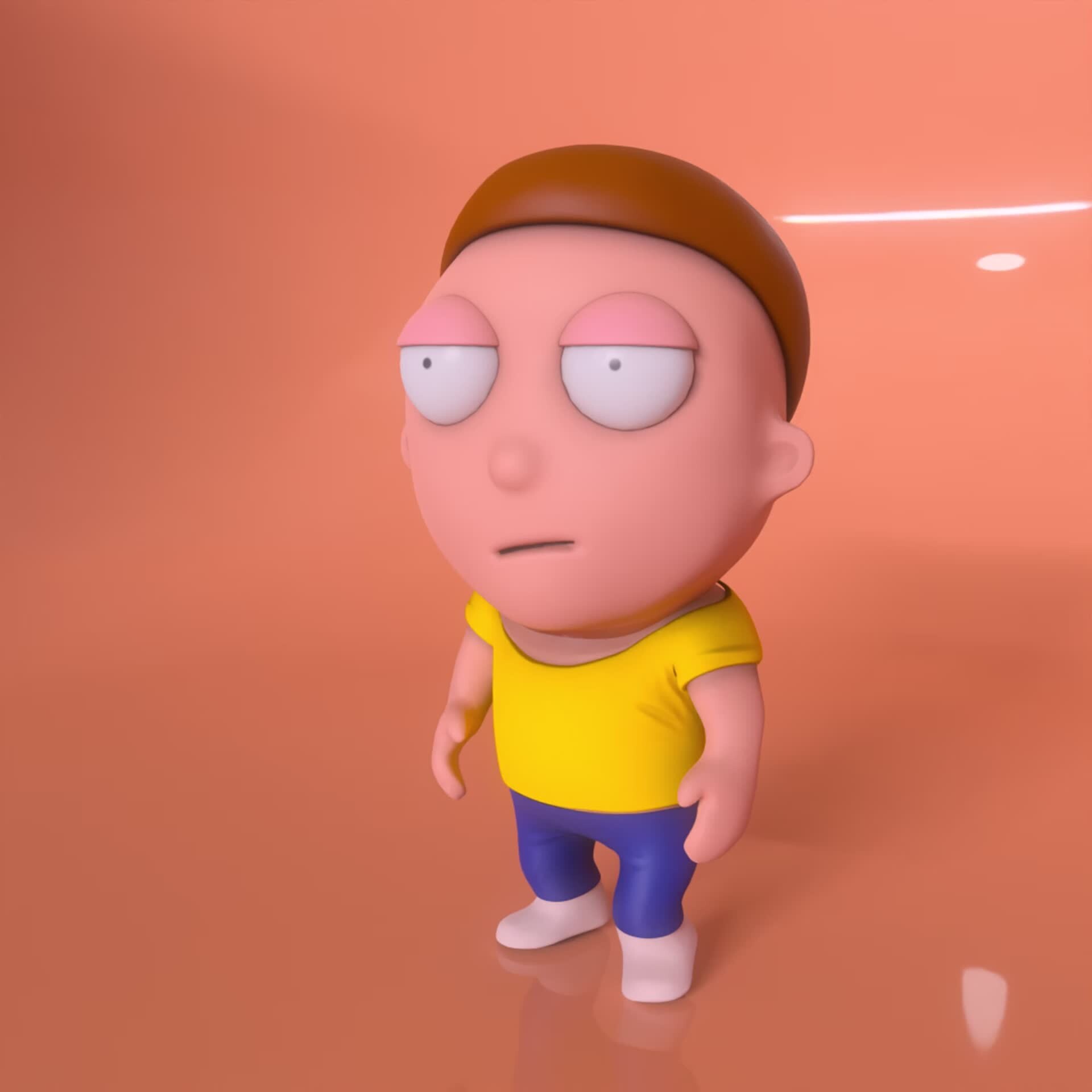 ArtStation - Morty 3D