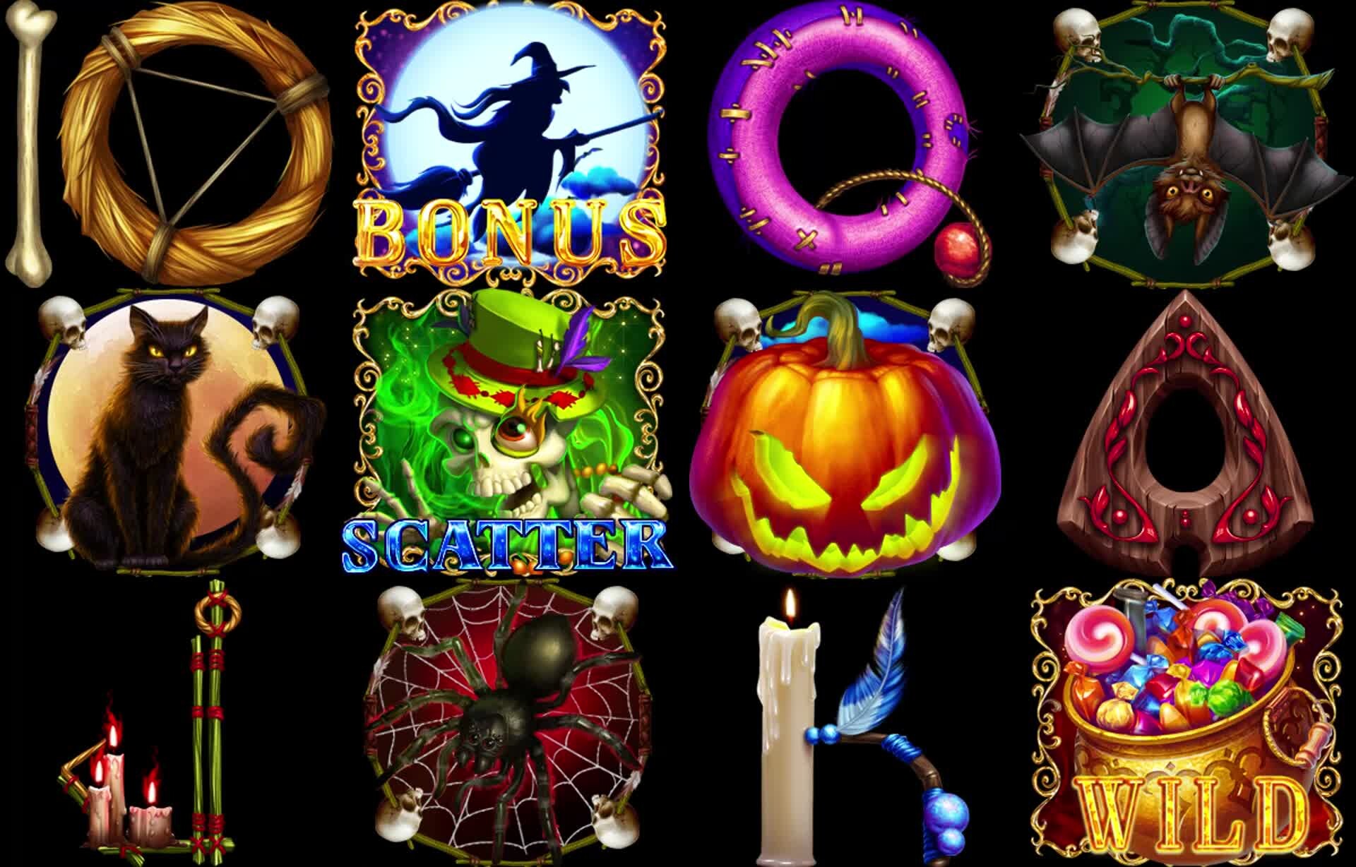 ArtStation - Set of symbols animation - Online casino game "Sweet Nasty"