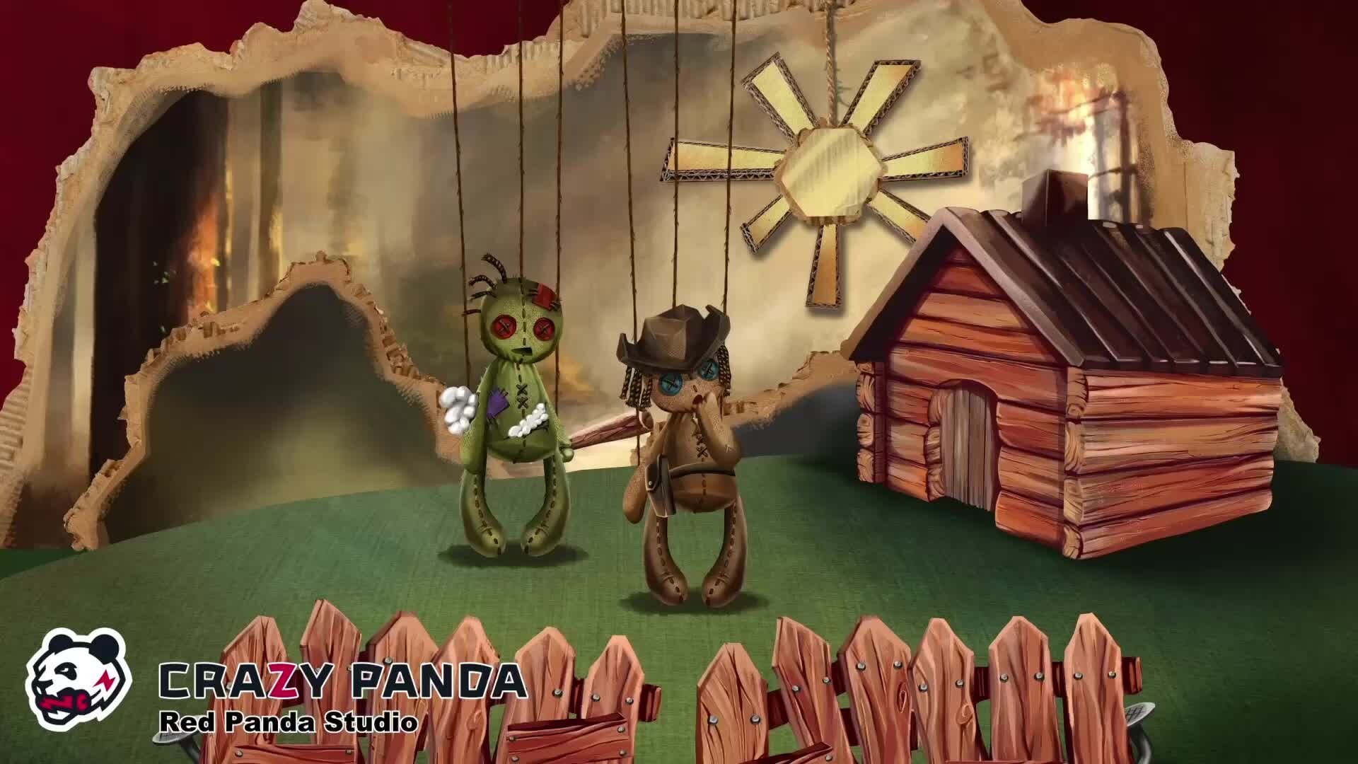 ArtStation - Zombie puppet theatre