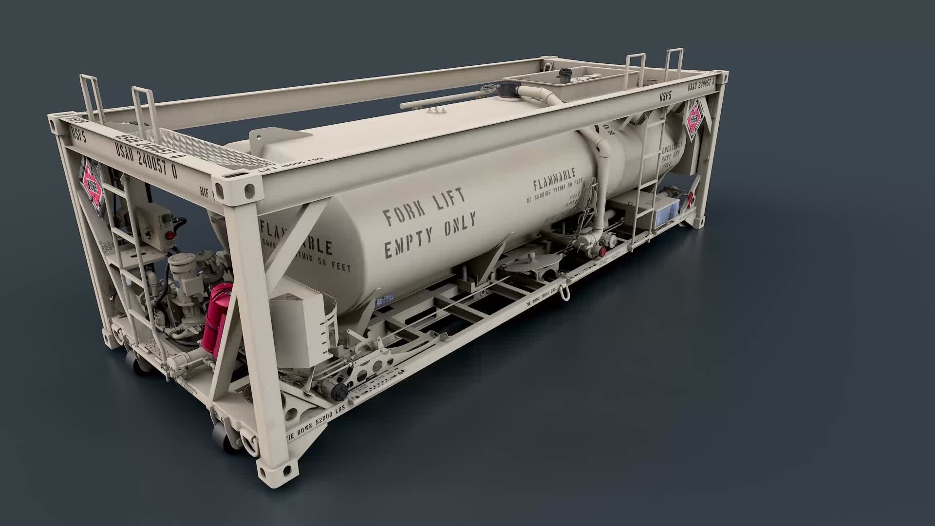 ArtStation - M107 Tank Rack Module