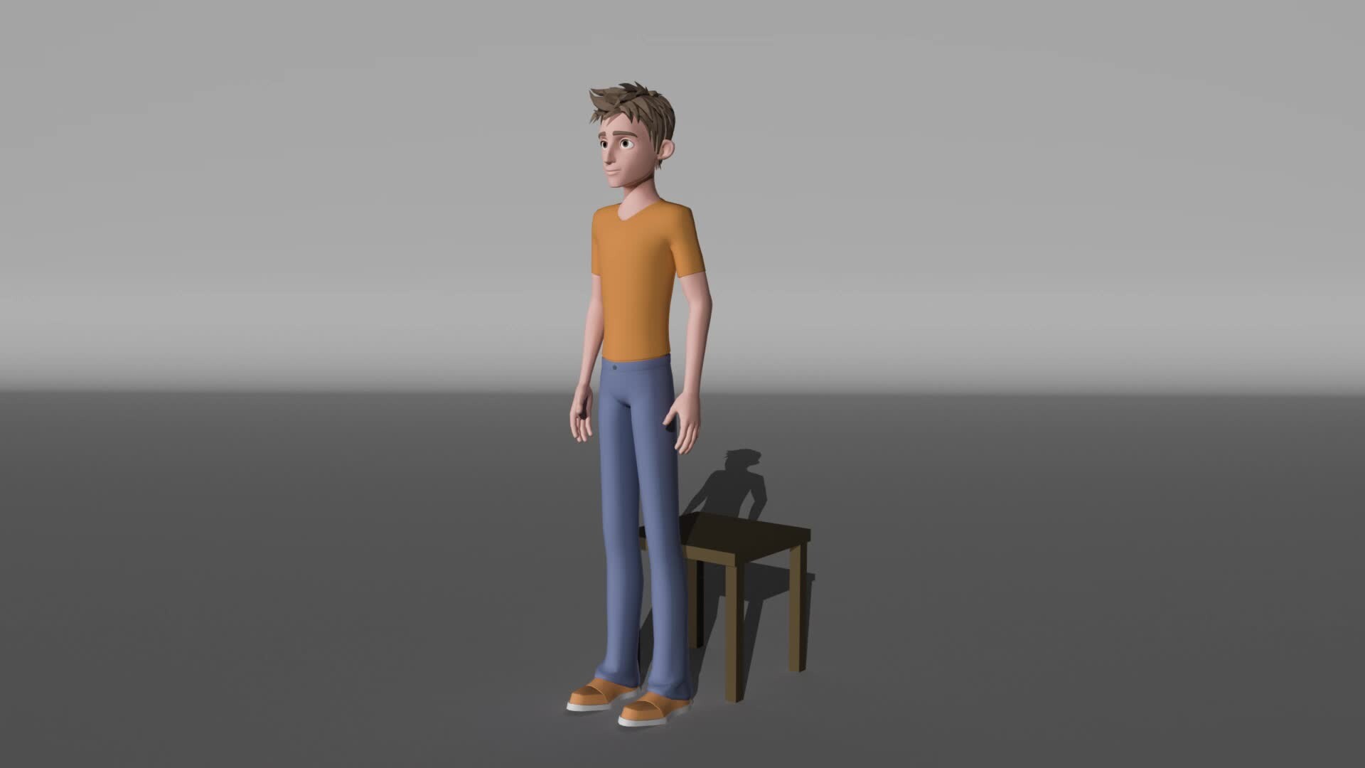 ArtStation - Animation Practice - Sitting Down