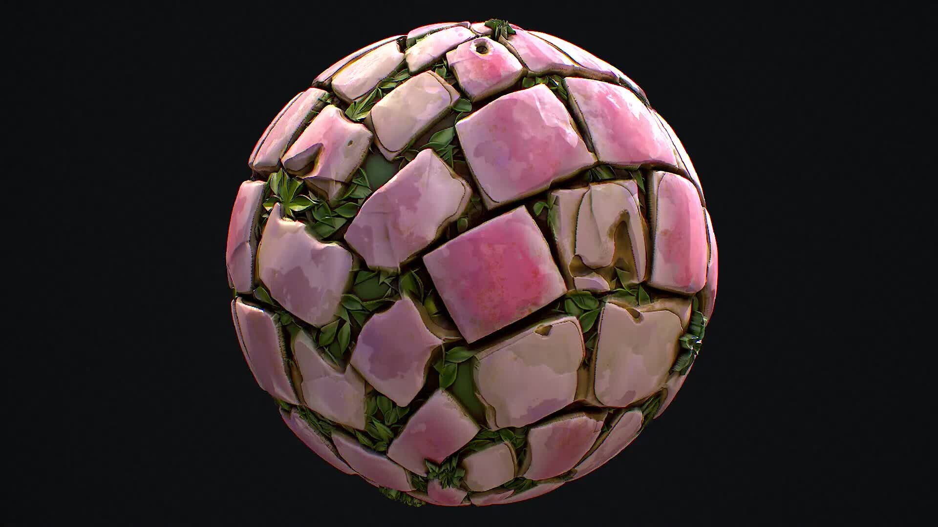 ArtStation - Stylized Cobblestone Material