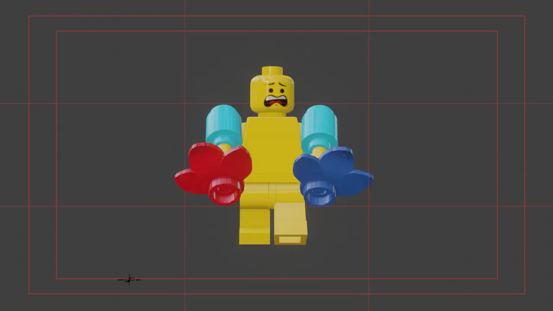ArtStation - LEGO ANIMATION (WALK CYCLE)
