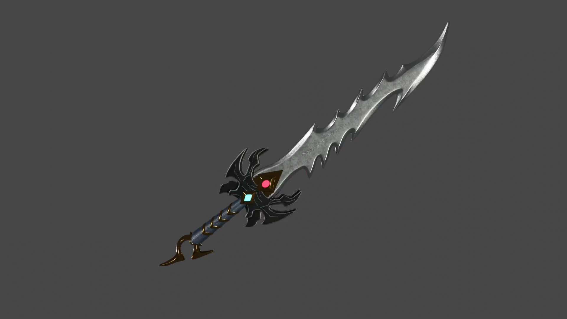 ArtStation - Gaming asset SWORD modelling and texturing