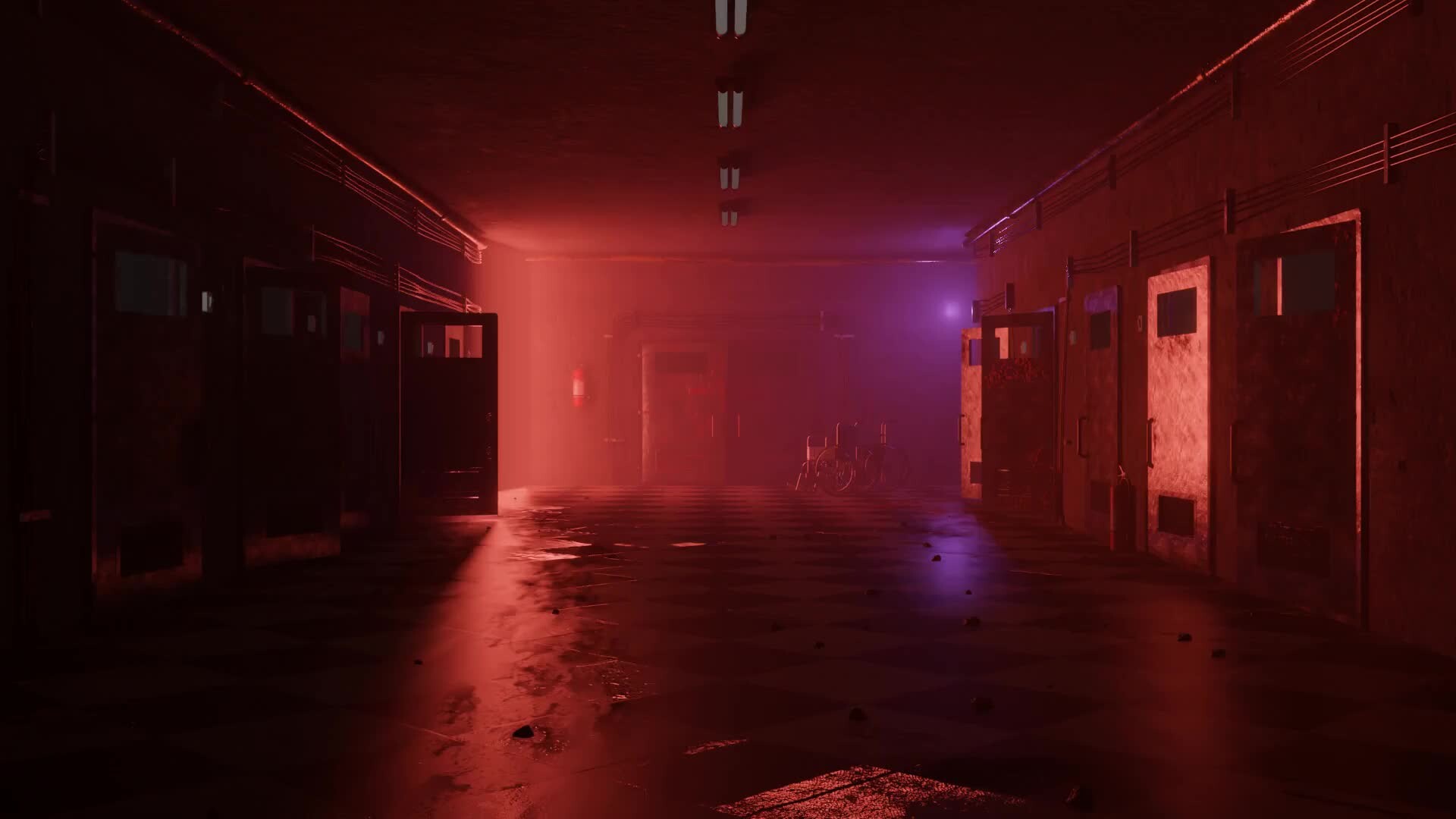 ArtStation - Hospital Horror Scene