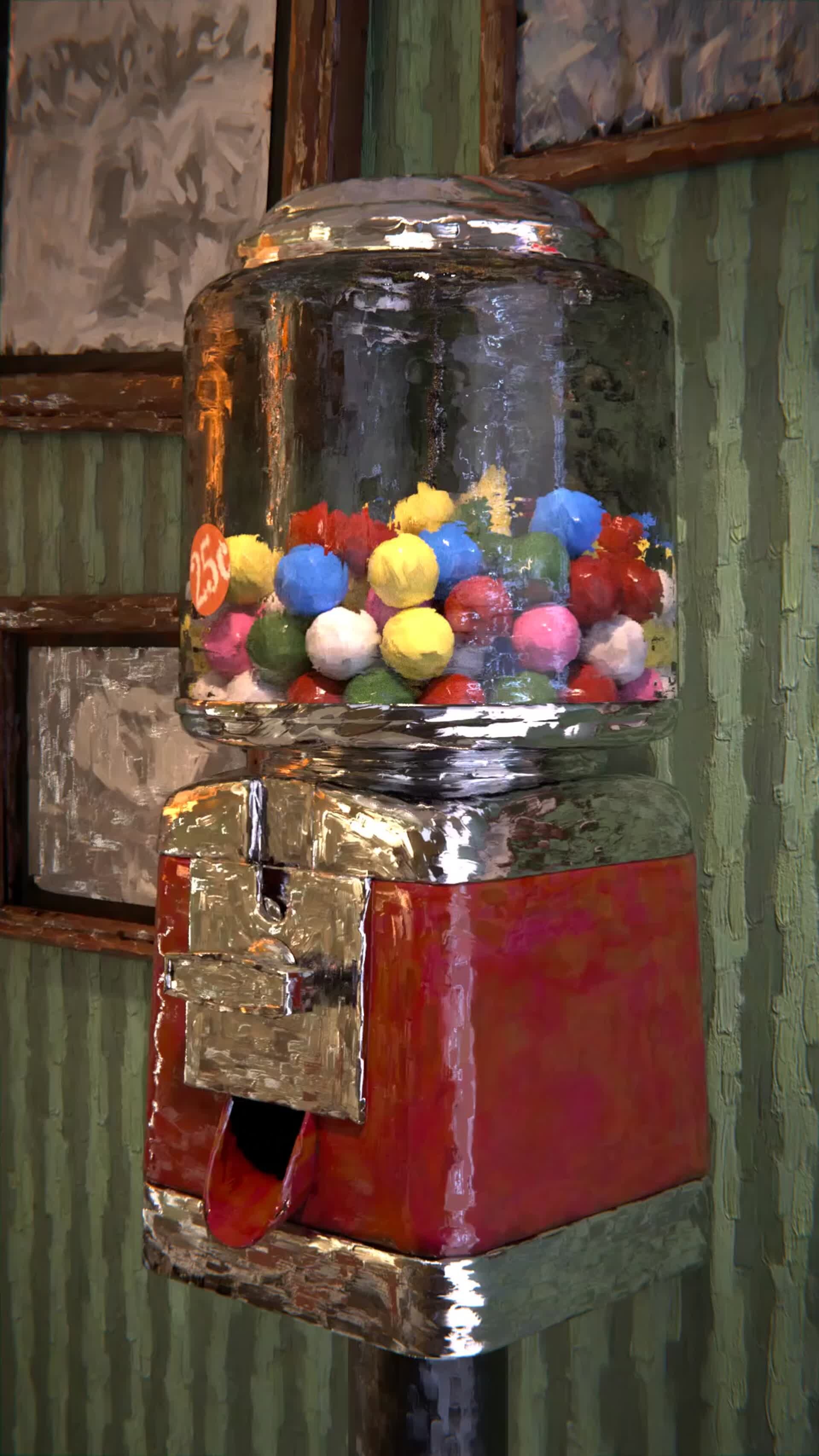 ArtStation - Gumball Machine Painterly