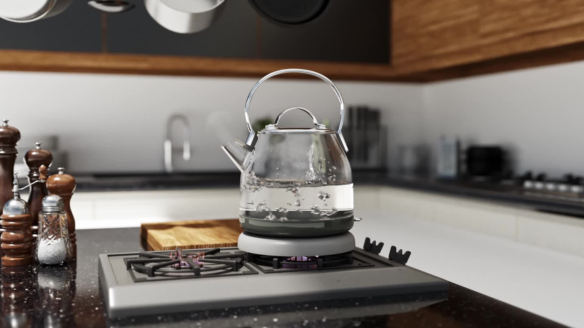 ArtStation - Boiling Water Simulation
