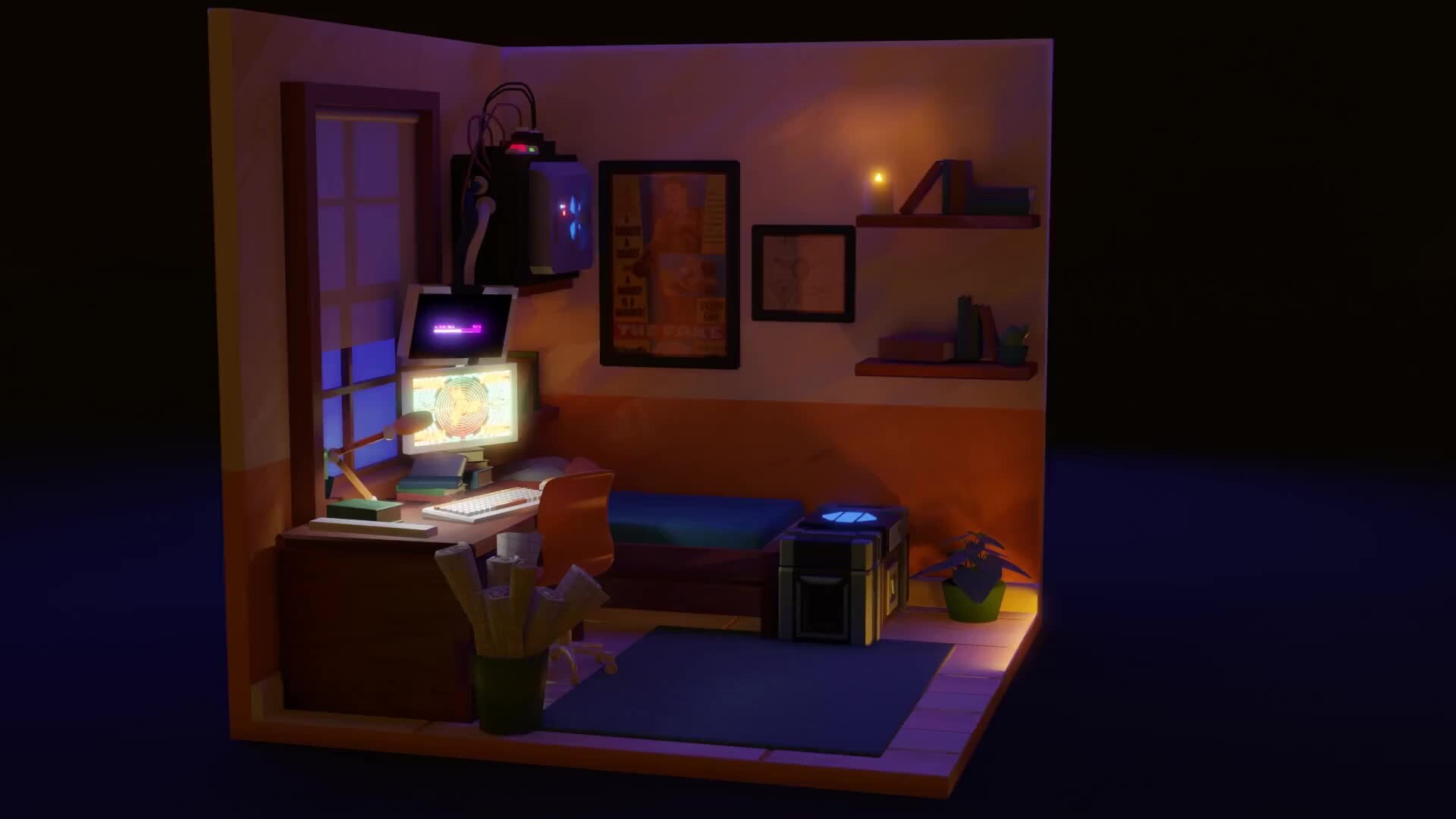 ArtStation - Pilot Room