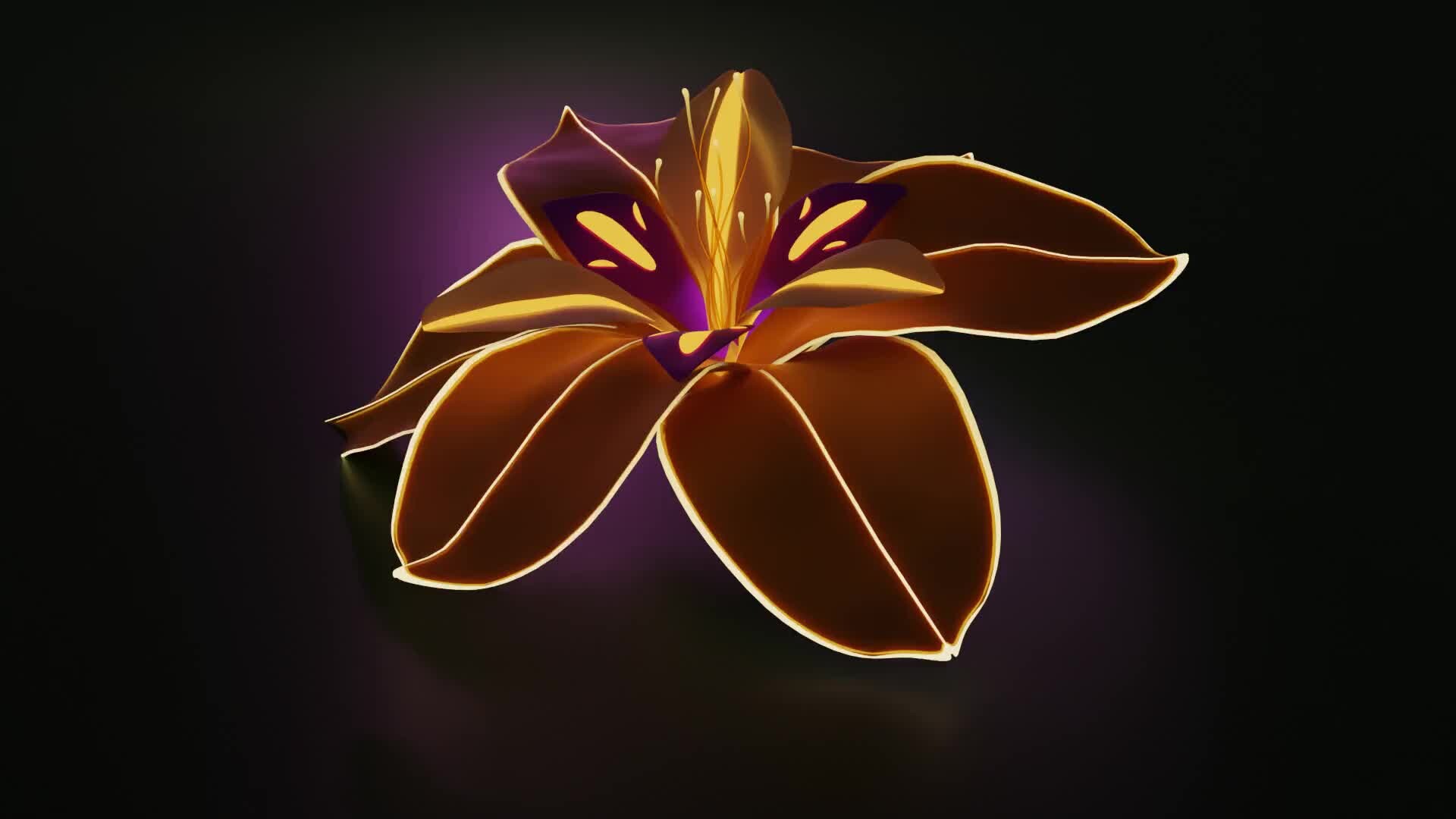 ArtStation - magical flower