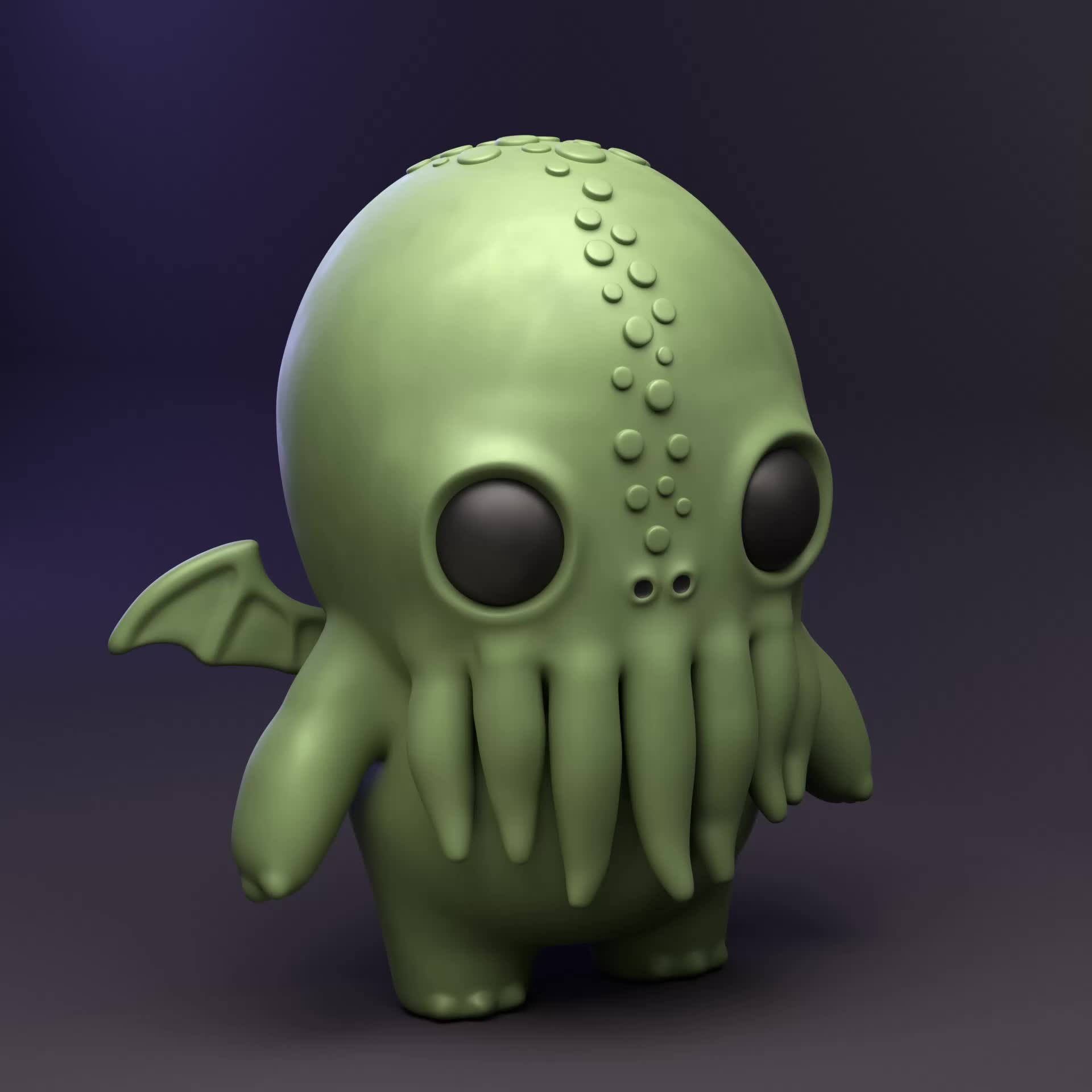 ArtStation - Cute little Cthulhu