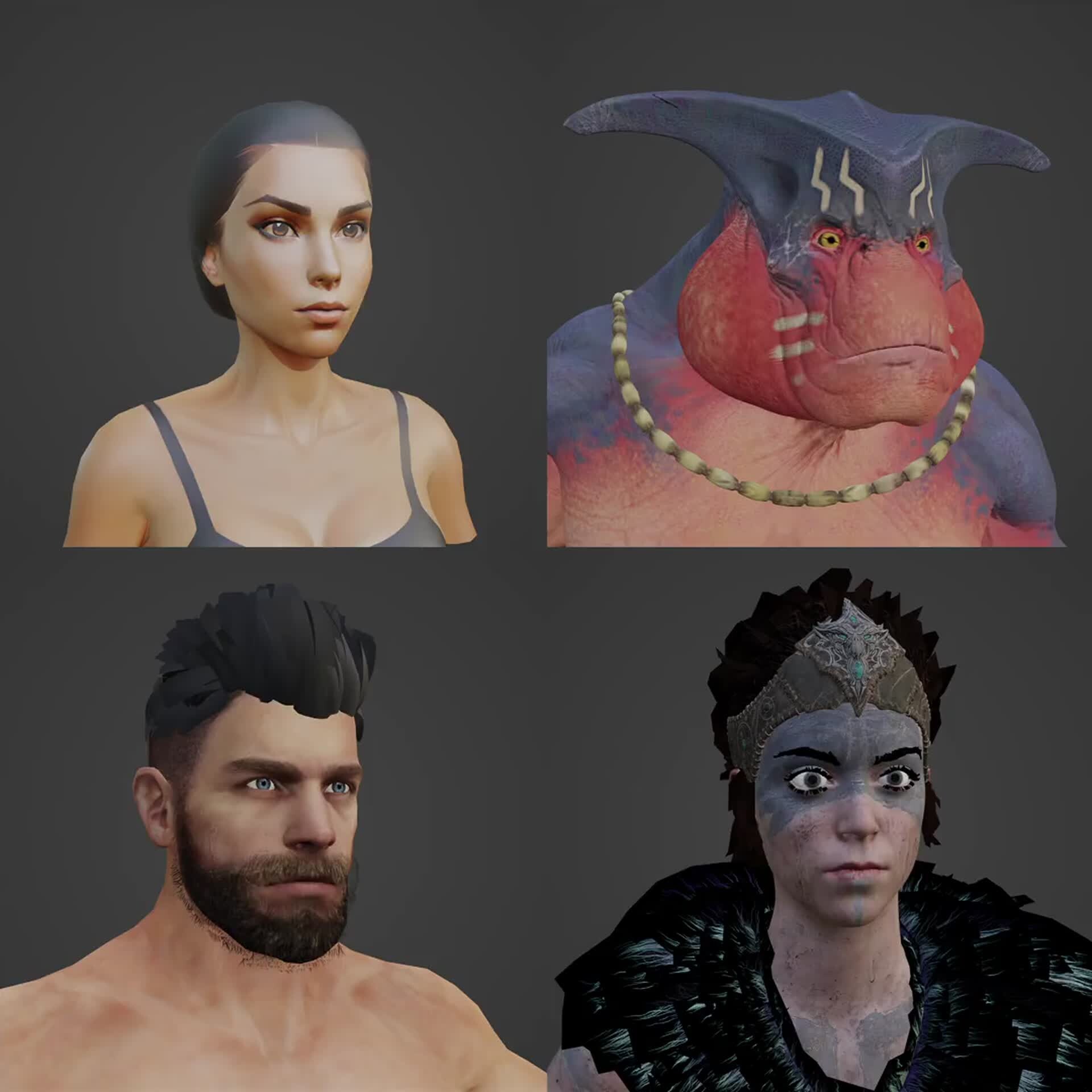 ArtStation - Facial Rig Setup