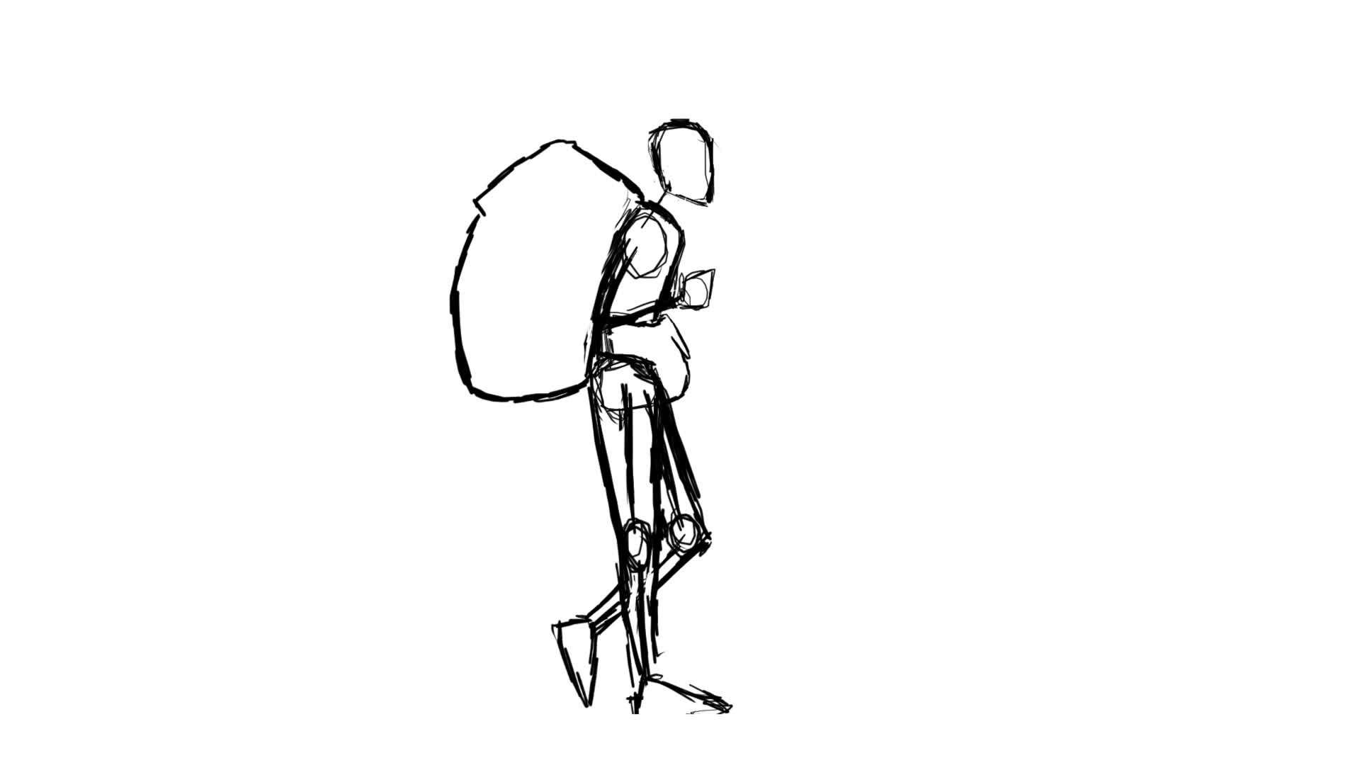 ArtStation - Character Walk Cycle WIP