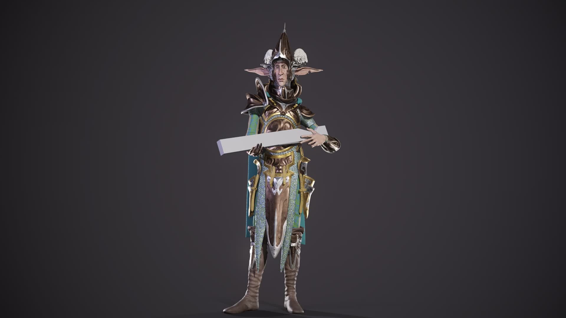 ArtStation - Medieval Elf