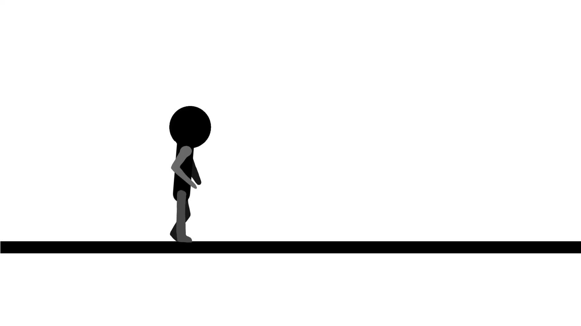 ArtStation - Walk to shockwave punch practice animation