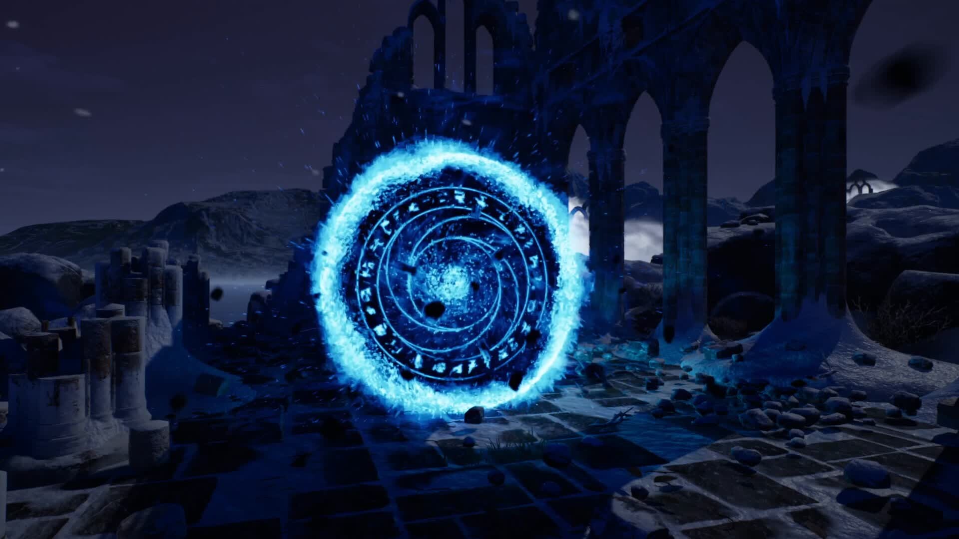 ArtStation - Blue Portal