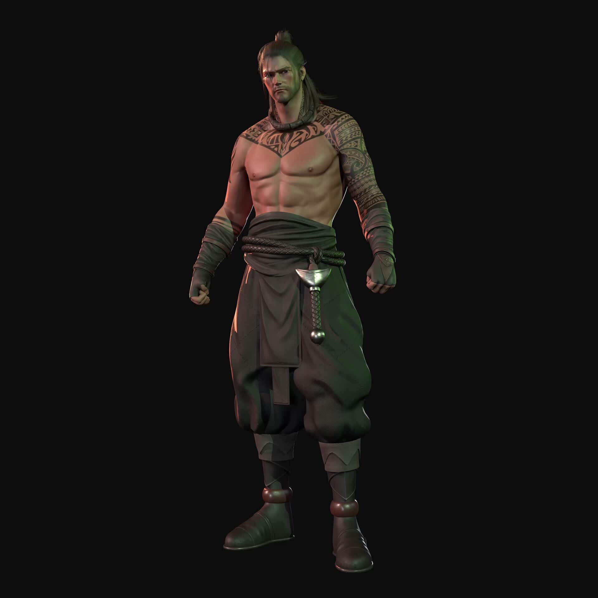 ArtStation - Video game character