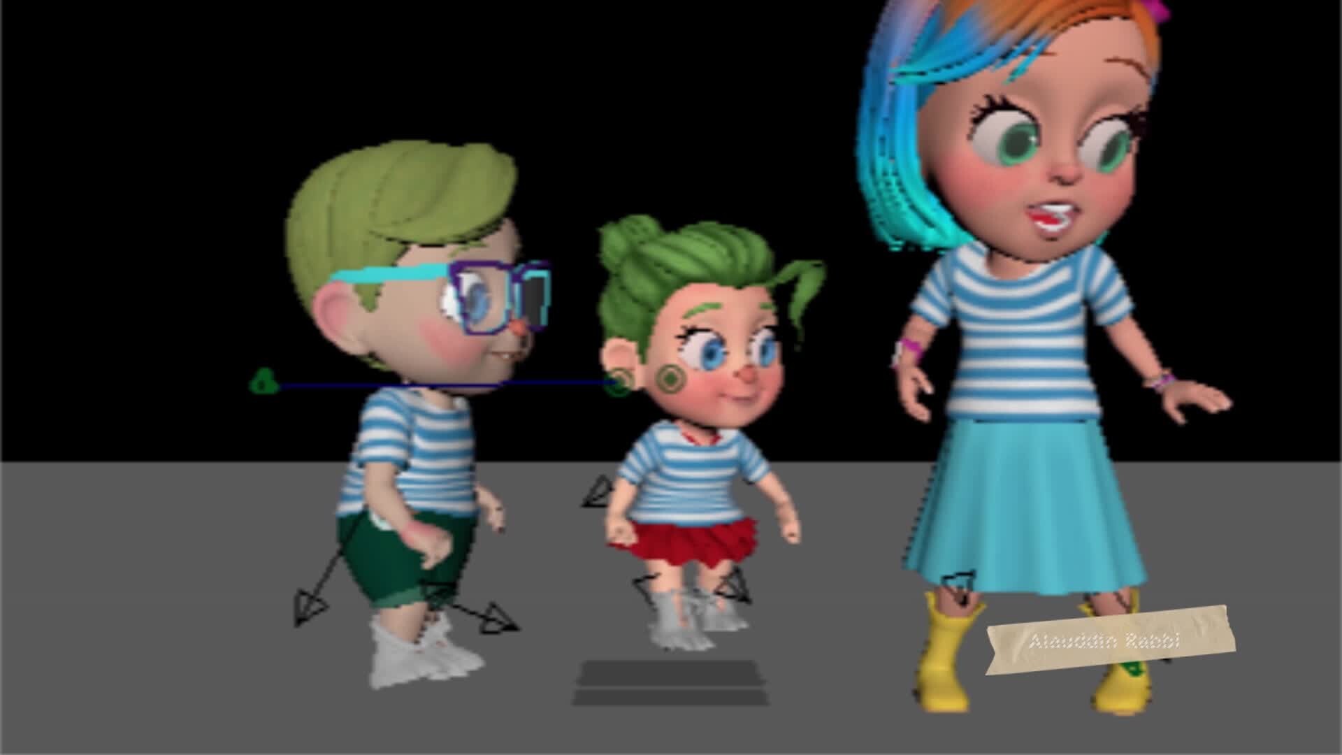 ArtStation - Kids Animation Behind The Shots