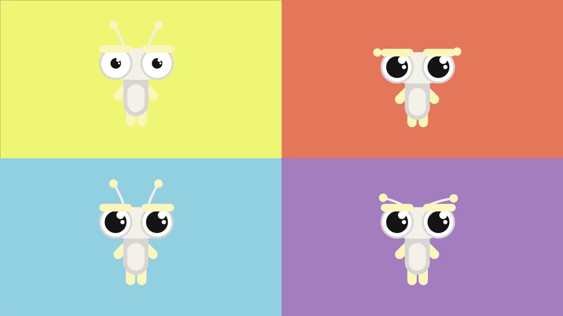 ArtStation - Little bug characters.