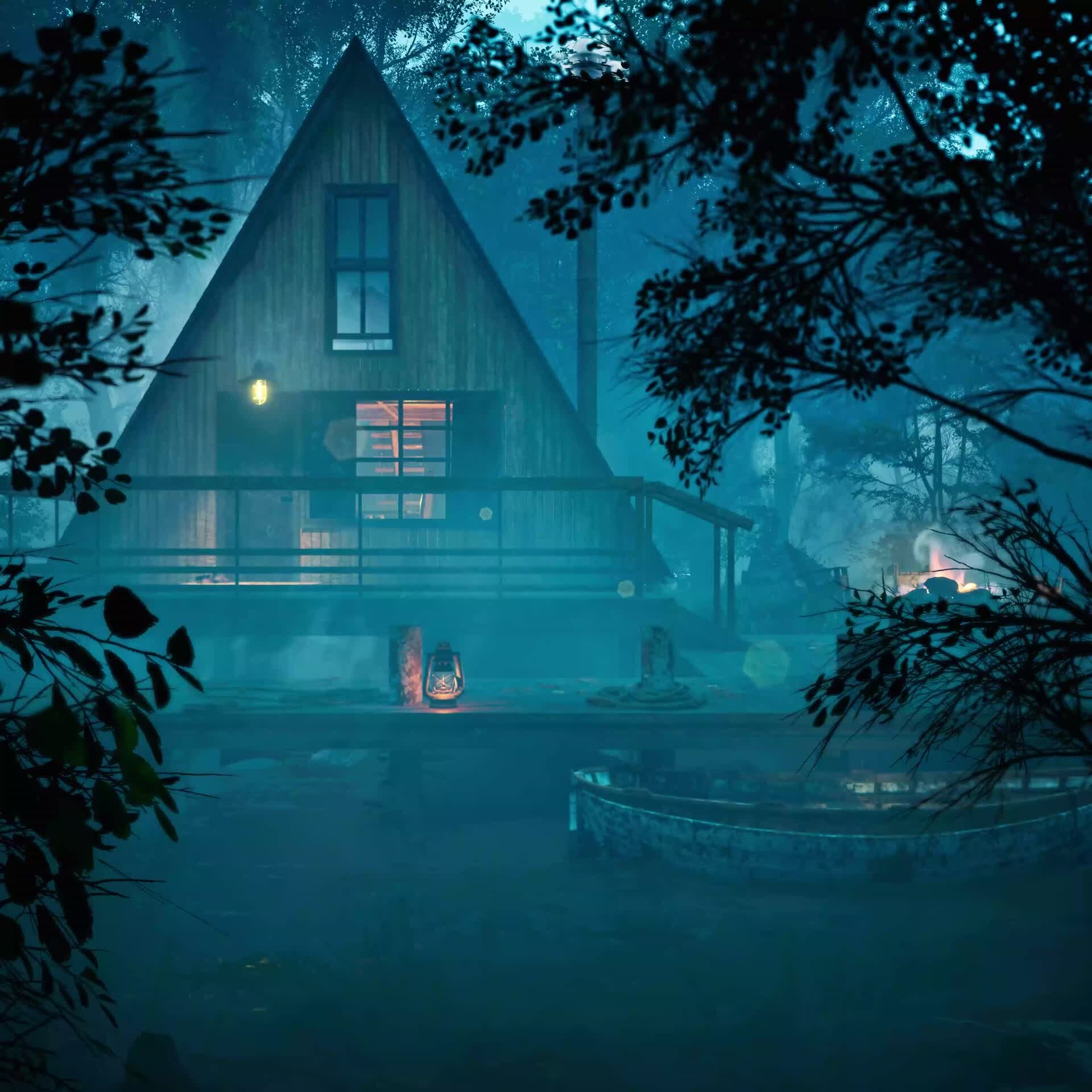 ArtStation - Haunted Cabin