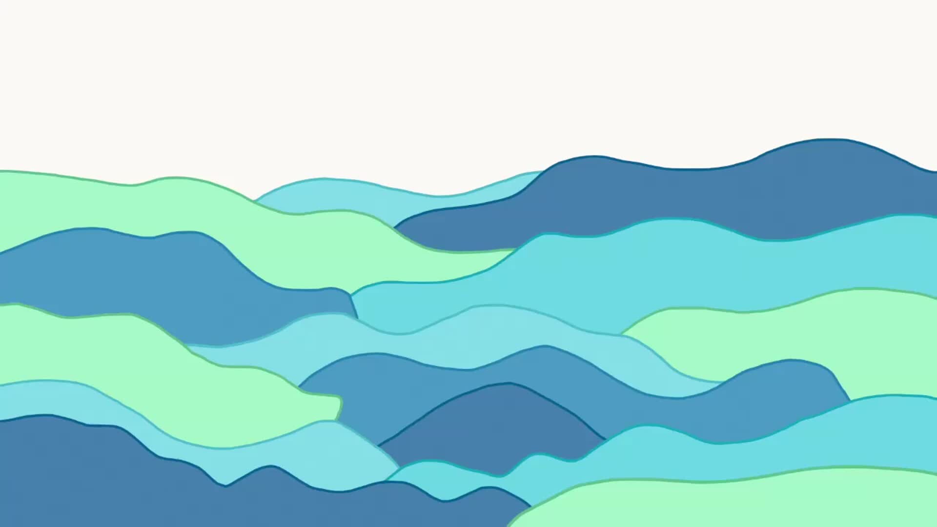 ArtStation - How Ocean Waves Are Formed: A 2D animation