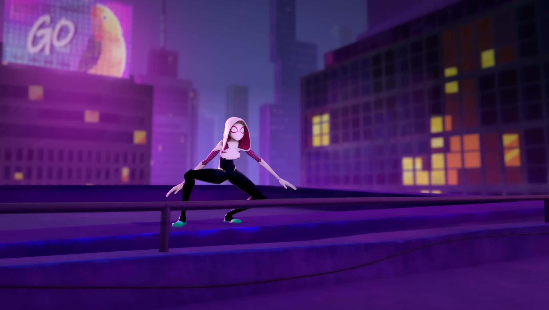 ArtStation - Spiderverse Inspired Matte Painting