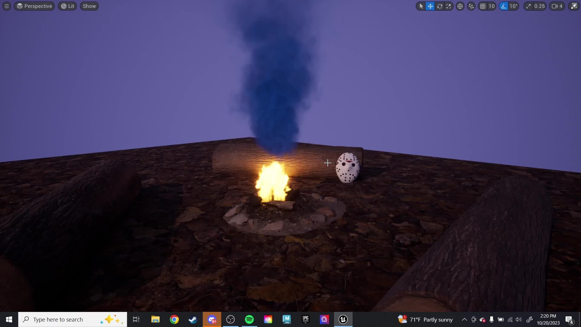 ArtStation - Campfire Particles.