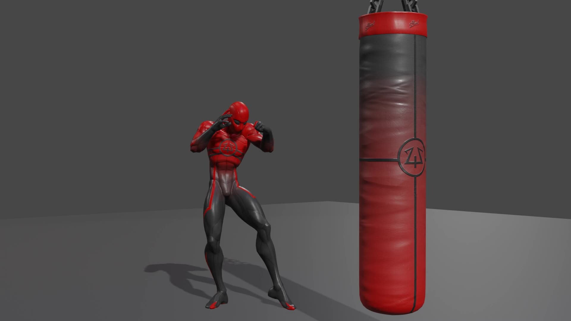 ArtStation - 3D Animation - Punch combo
