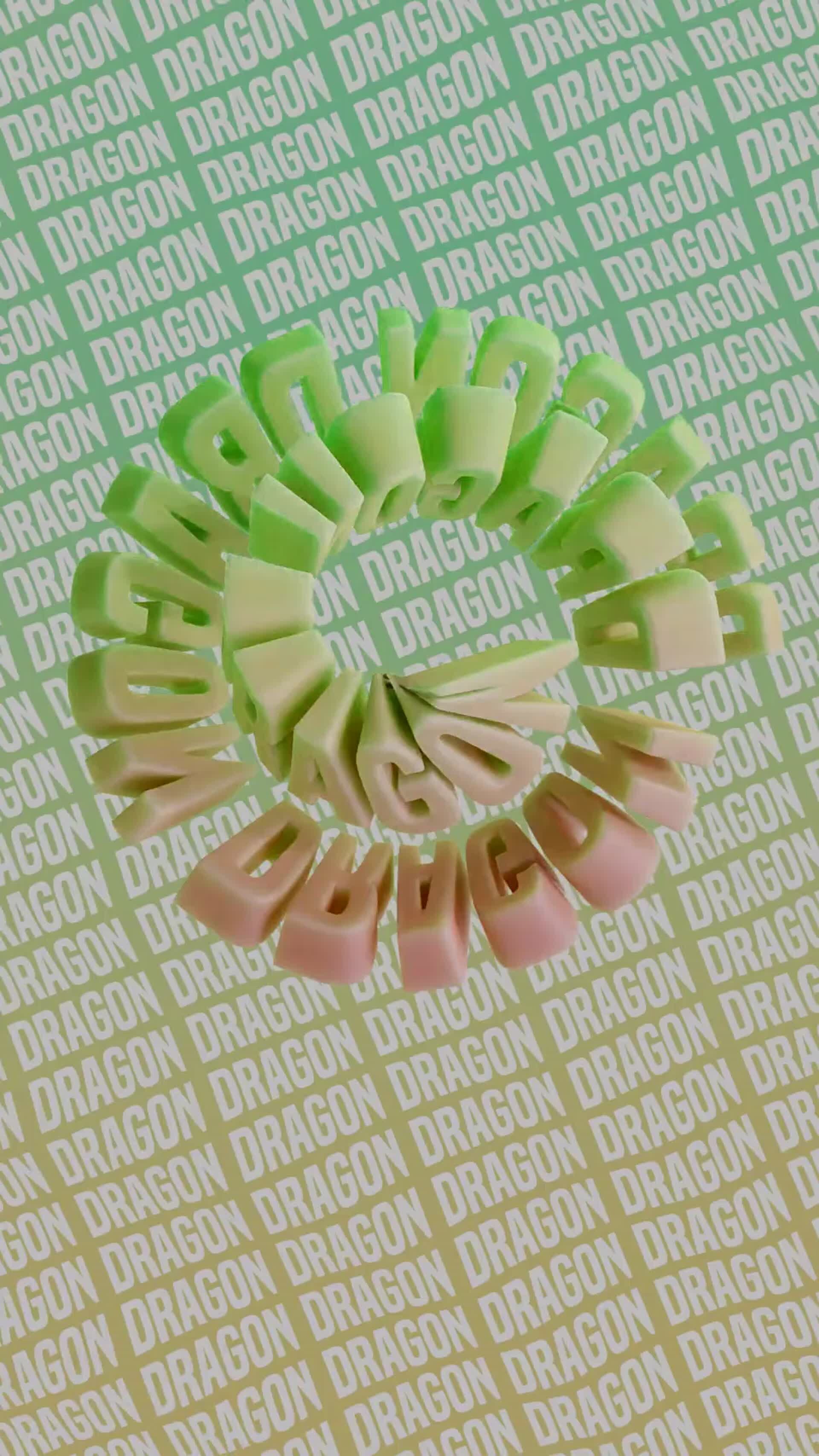 ArtStation - typography in motion