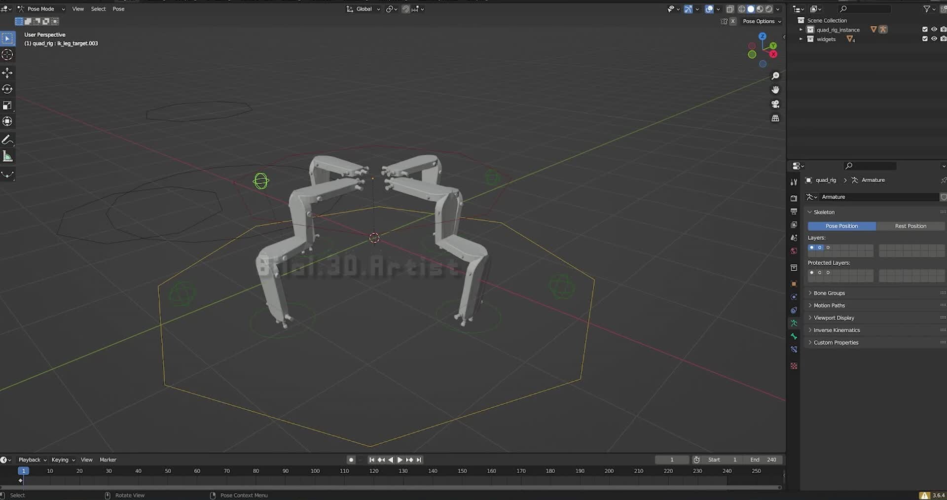ArtStation - Mechanical Rig