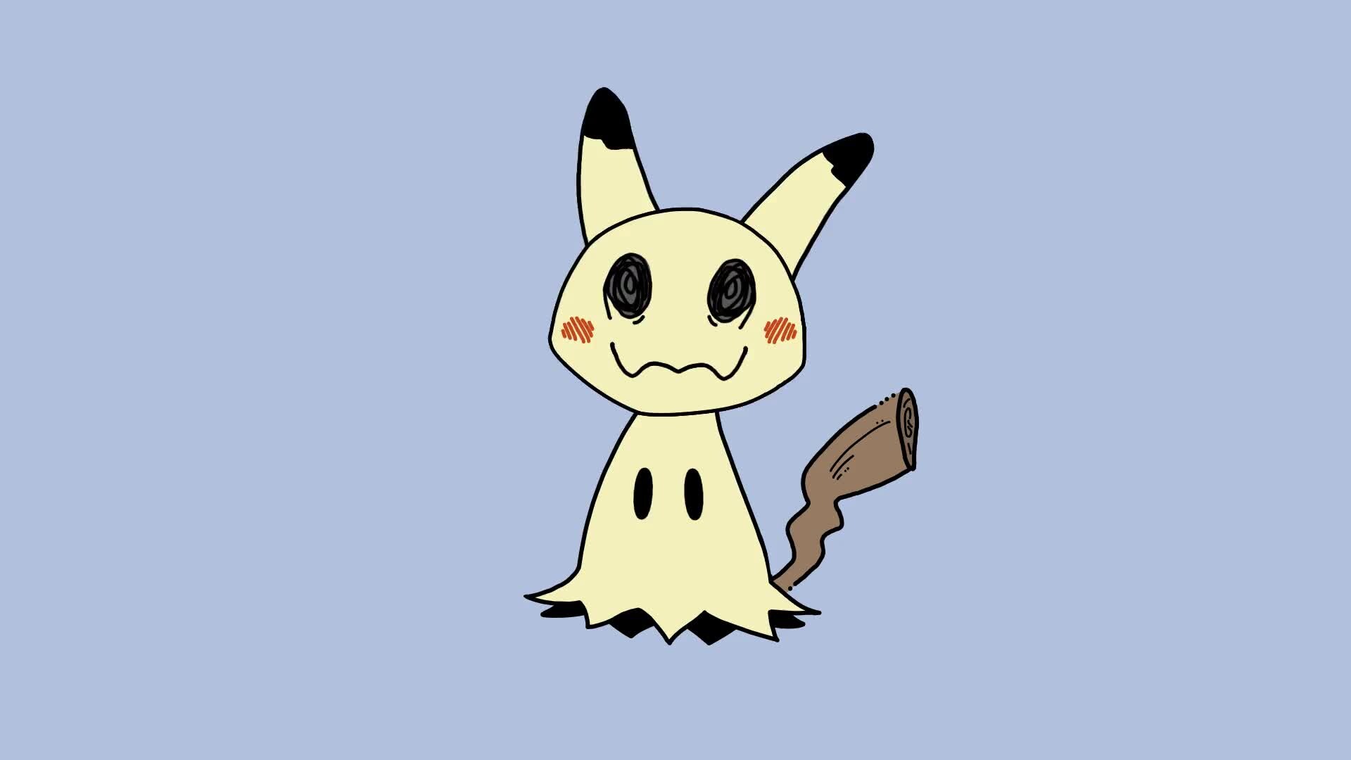 ArtStation - Mimikyu animated