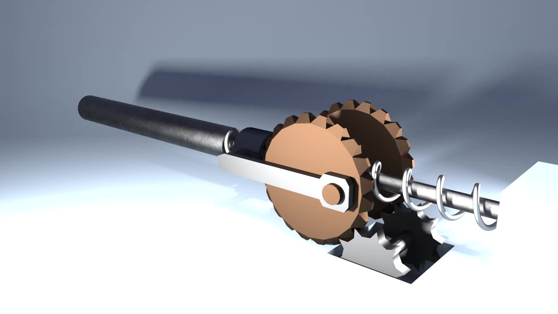 ArtStation - Spring Loaded Cannon Animation