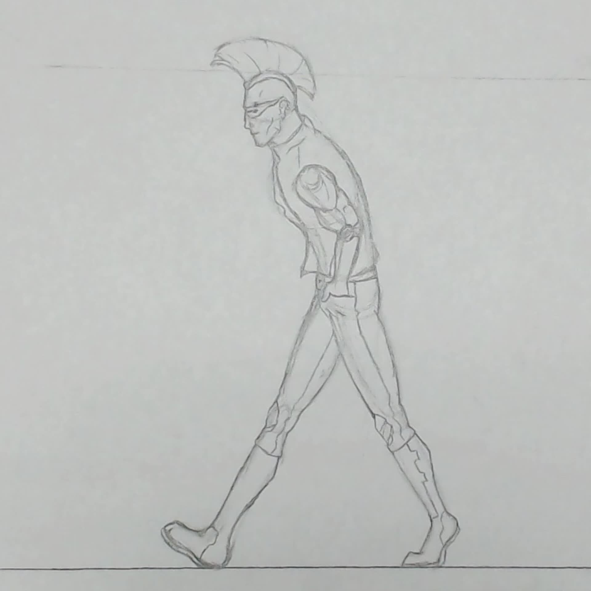 ArtStation - Sci Fi Punk Walk Cycle Animation