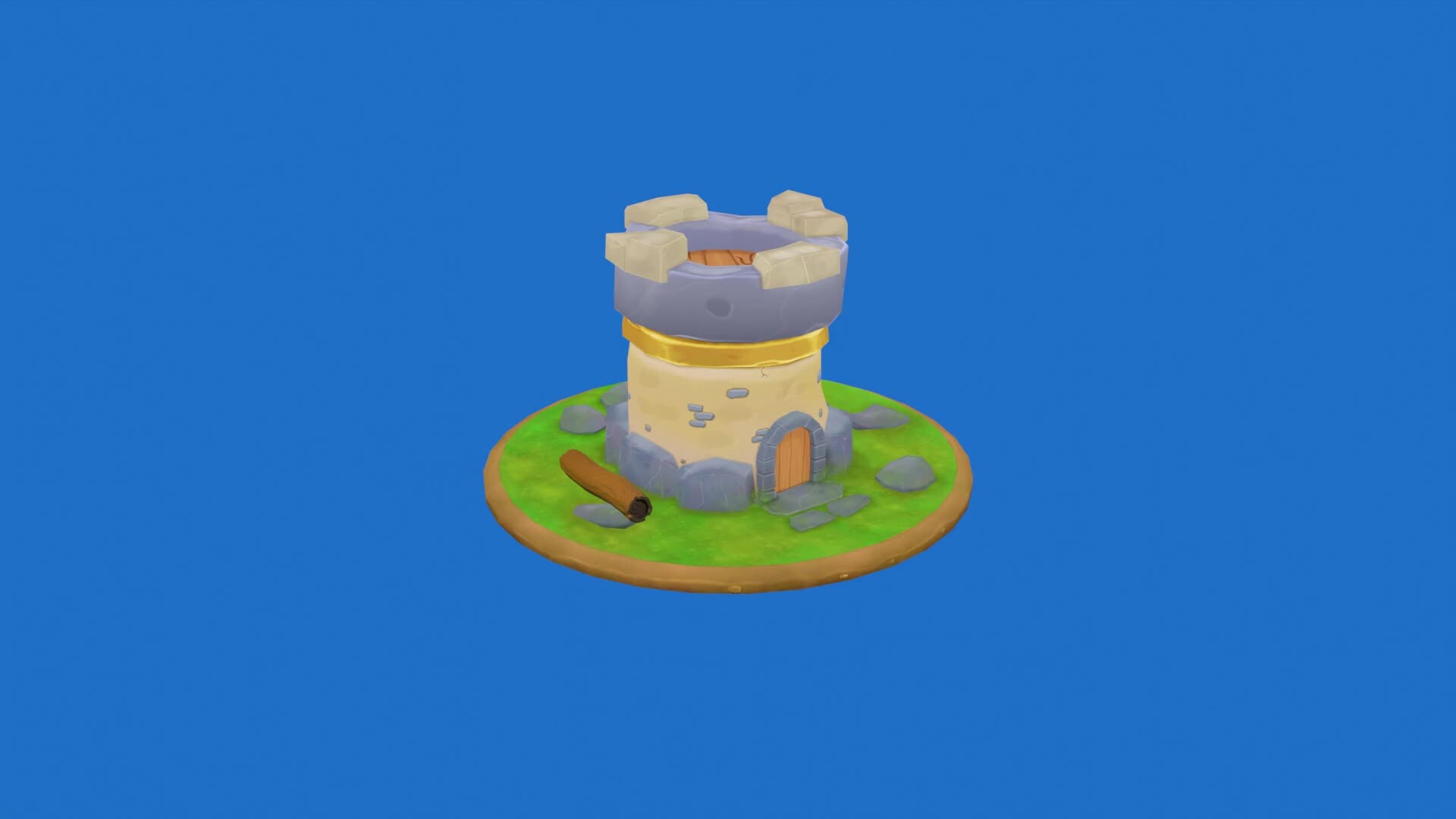 ArtStation - Hand Painted Texture Turret