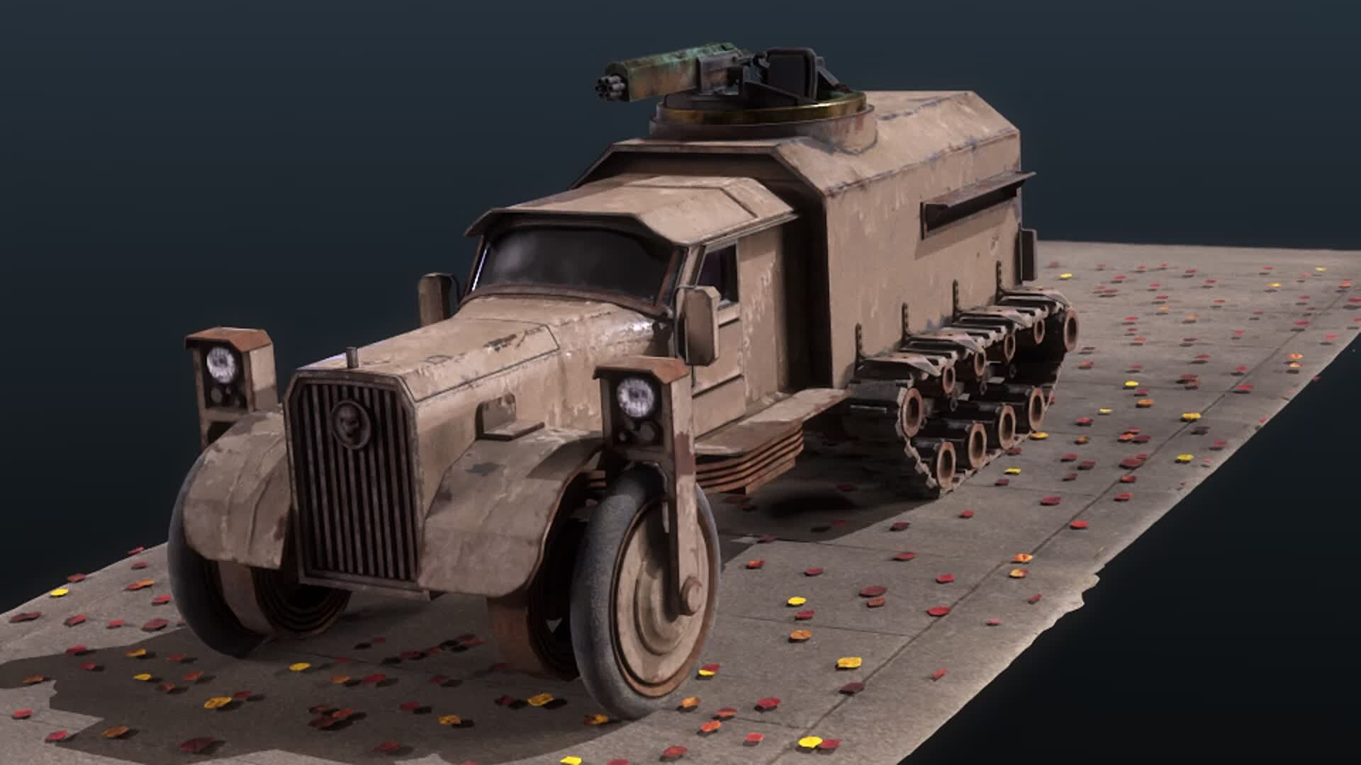 ArtStation - Project: Alter defence APC