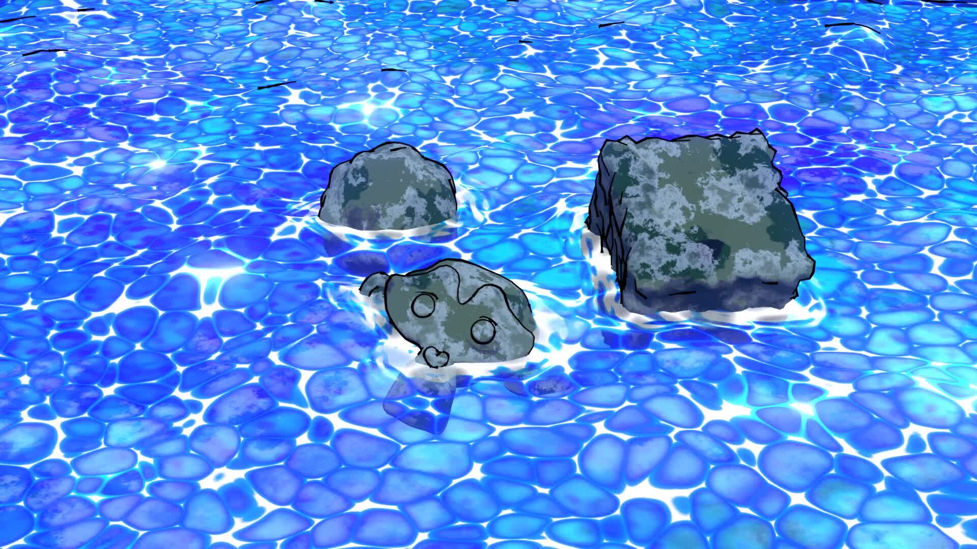 ArtStation - Stylized anime Pond