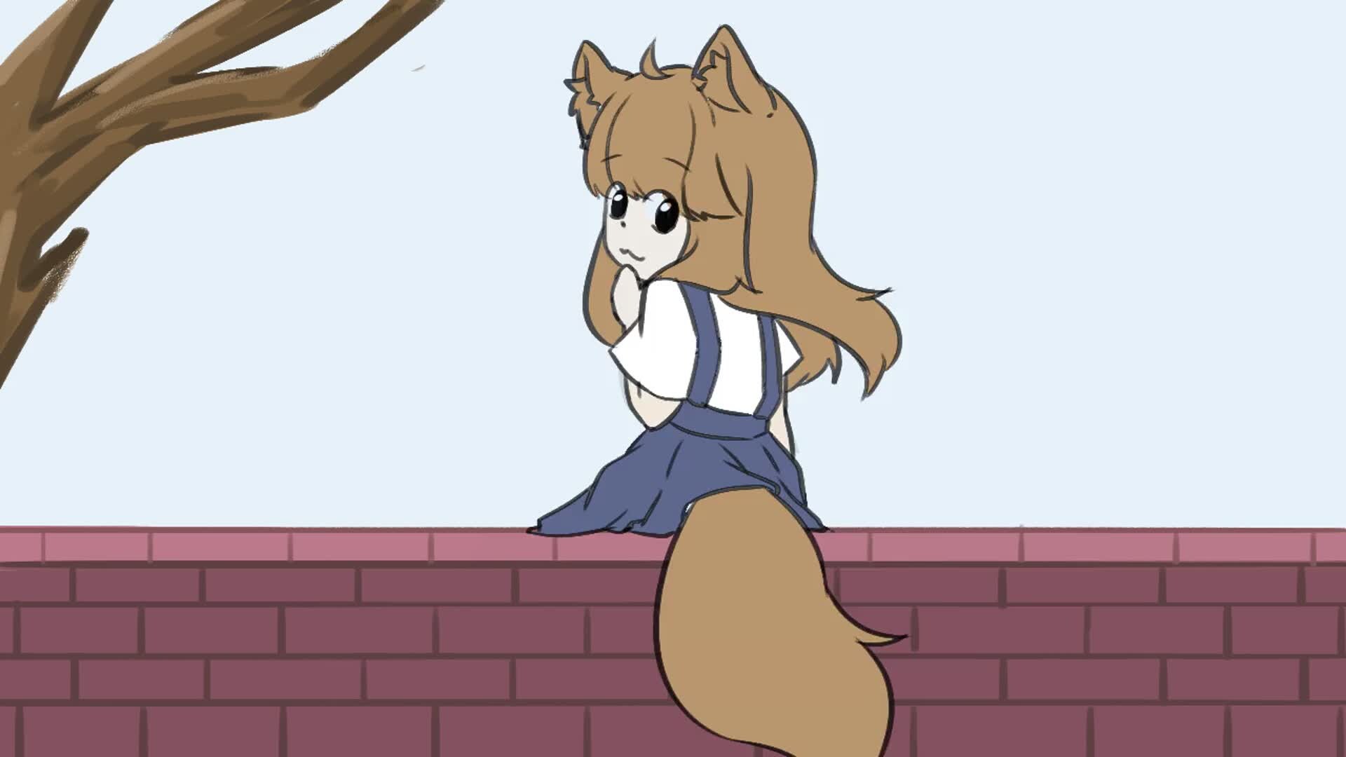 ArtStation - Swinging Tail 尾巴