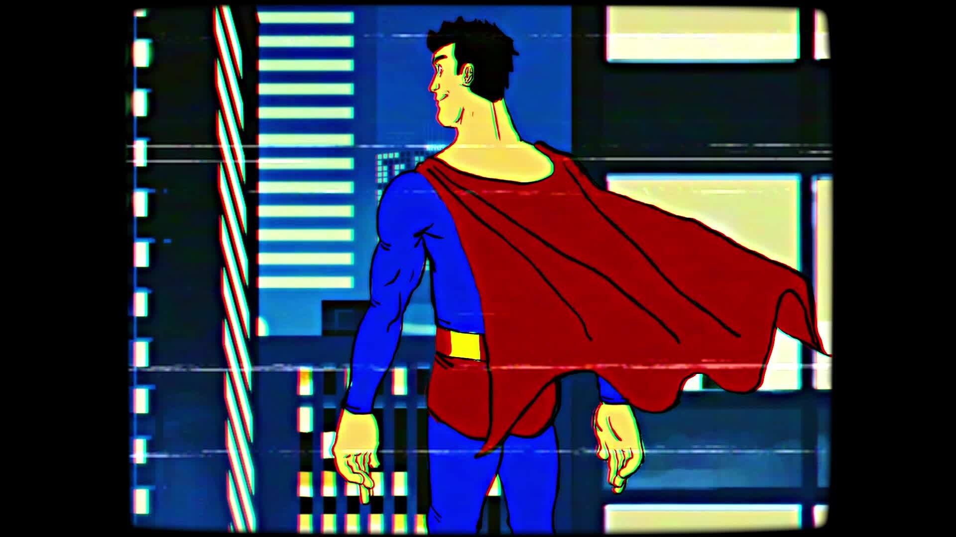 ArtStation - Superman Cape Animation Test