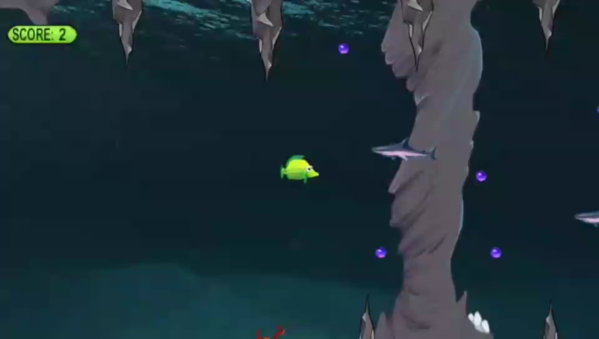 ArtStation - FIsh escape 2D Game