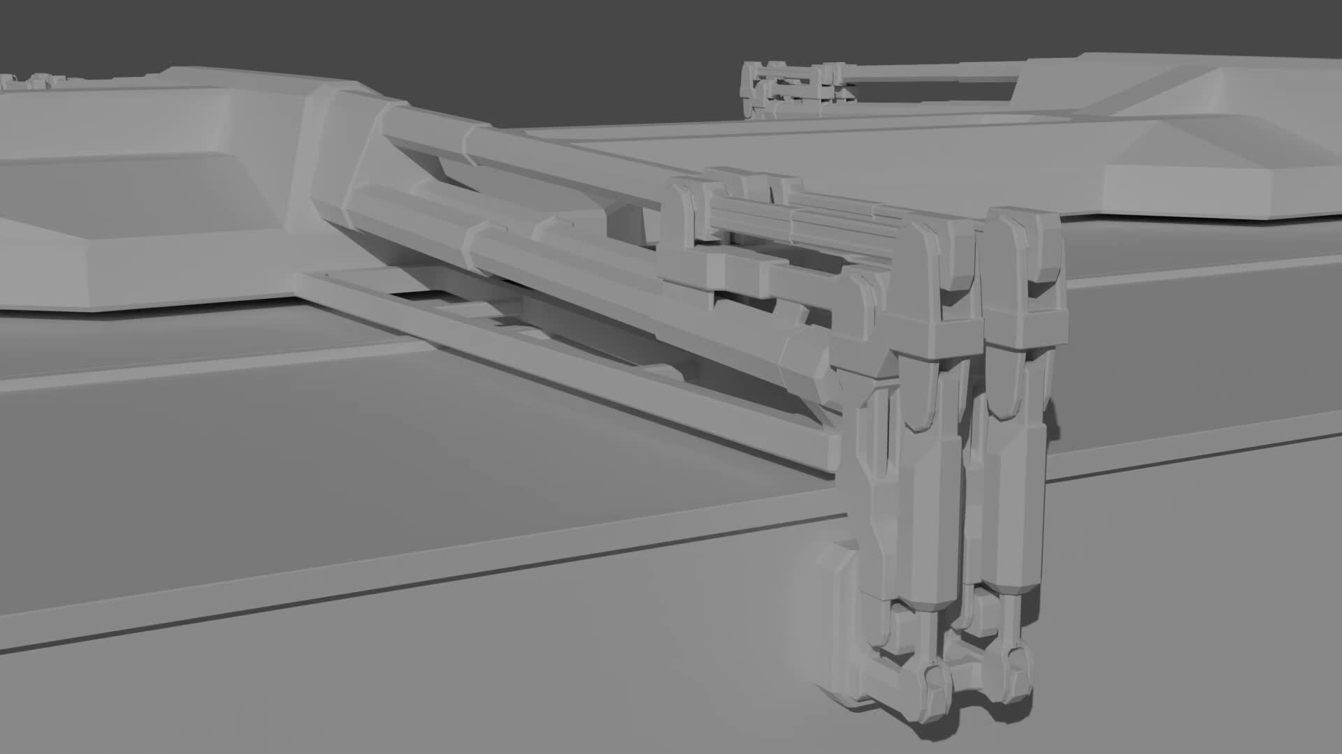 ArtStation - Cargo Clamp (SciFi Concept)