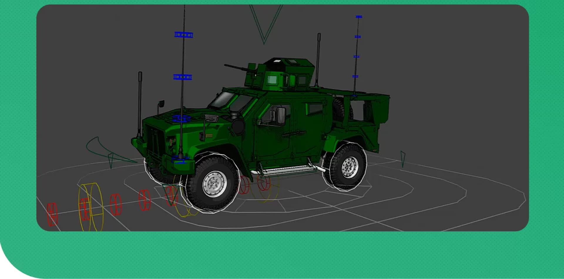 ArtStation - 【Translation Fundraising】Advanced Maya Vehicle Rigging Workflow